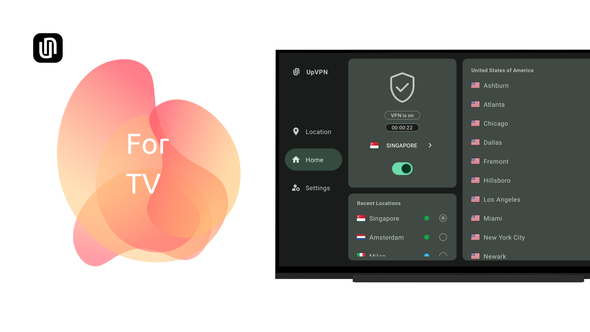 UpVPN - Serverless VPN - App on Amazon Appstore