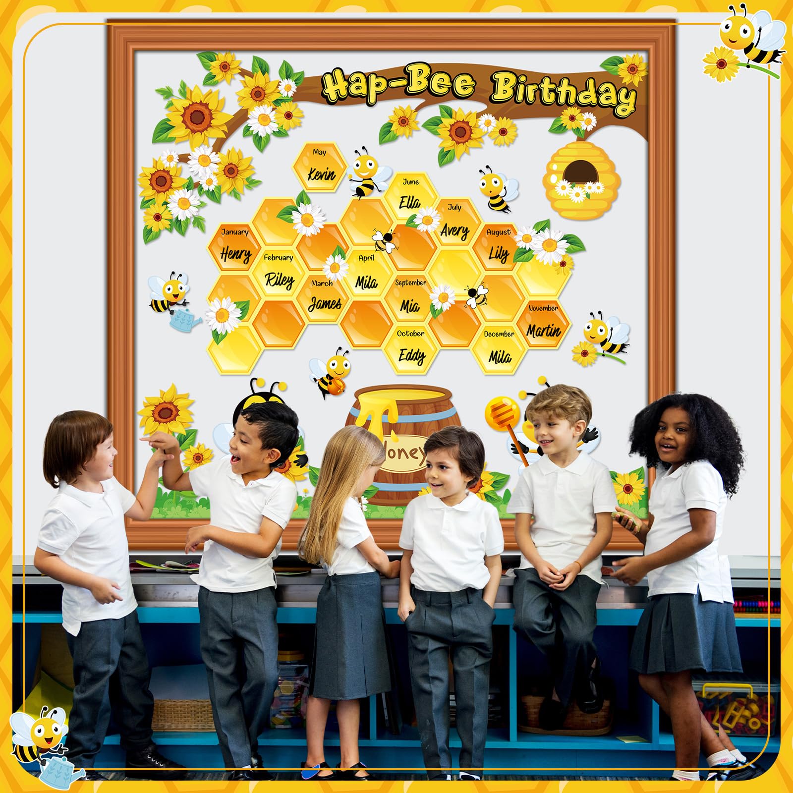 Snapklik.com : Bee Bulletin Boards Decorations Bee Themed Classroom ...