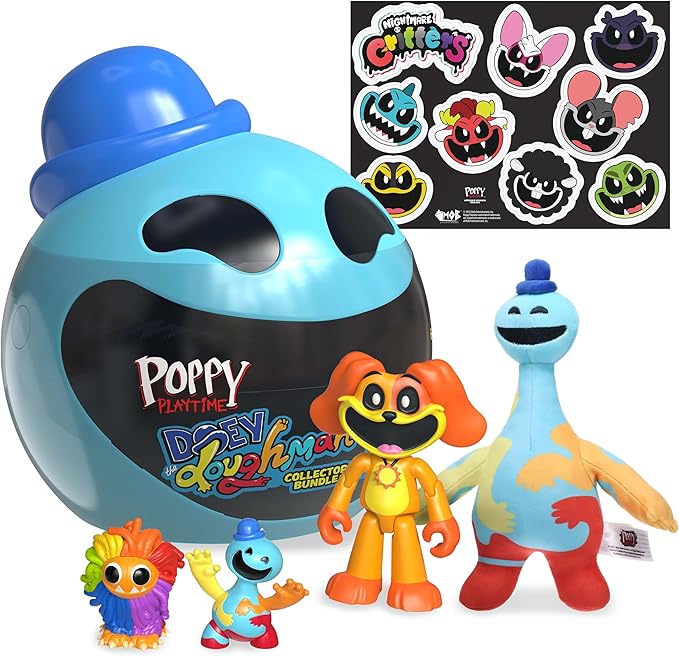 Amazon.com: Poppy Playtime - Doey Collector Bundle (6 Items) : Toys & Games