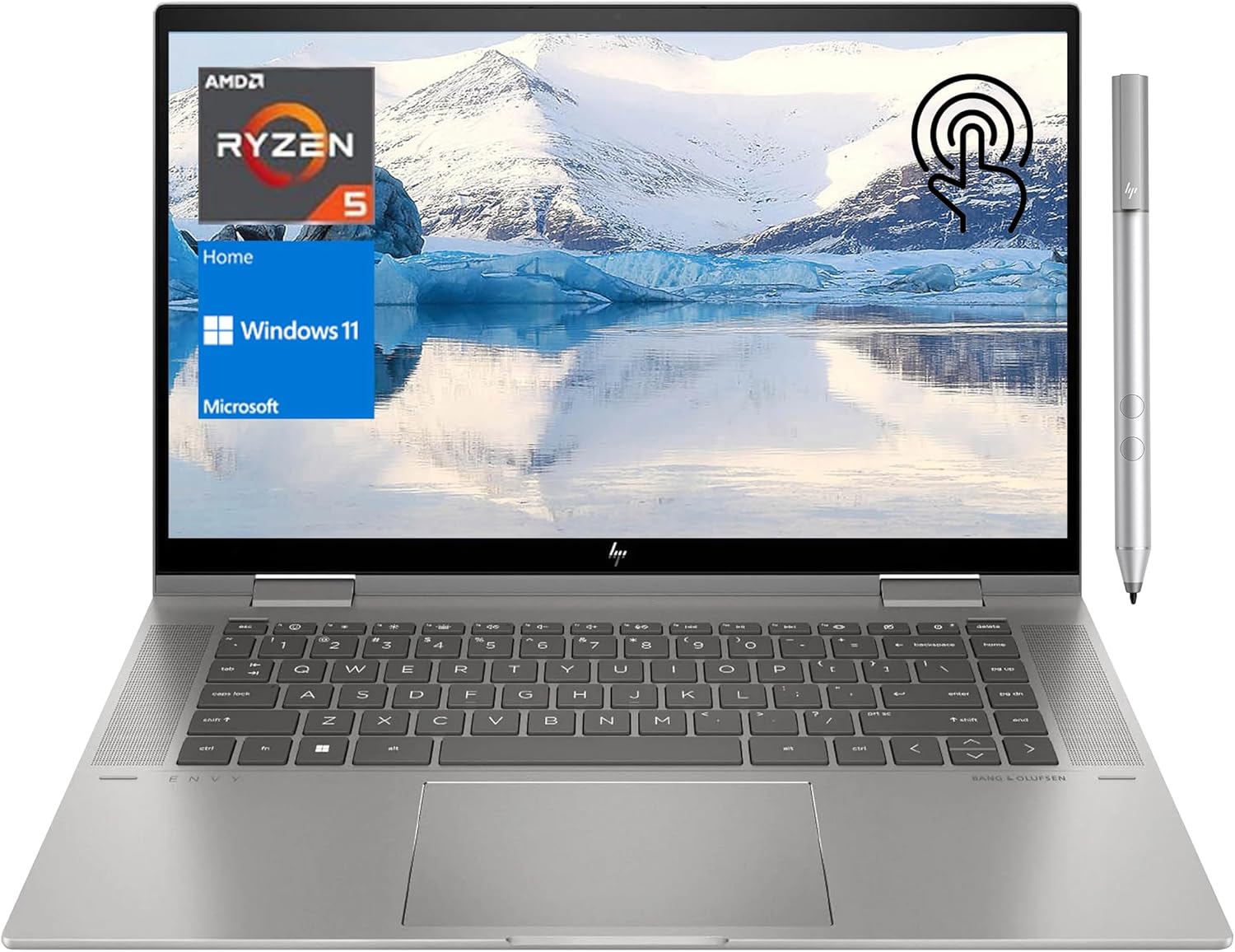 Amazon.com: HP Envy x 360 Touchscreen 2-in-1 Laptop, 15.6" FHD 1920 * ...