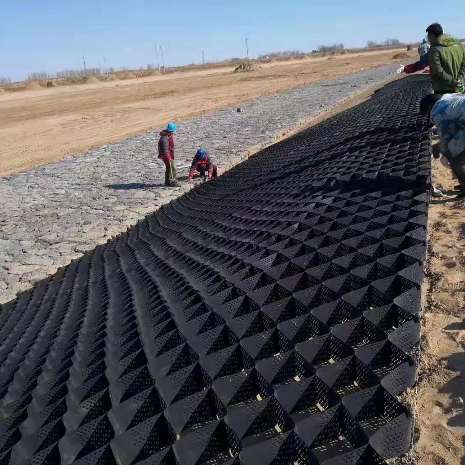 Amazon.com: 2'' 4'' 6 Inch Thick Slope Stabilization Grid for ...