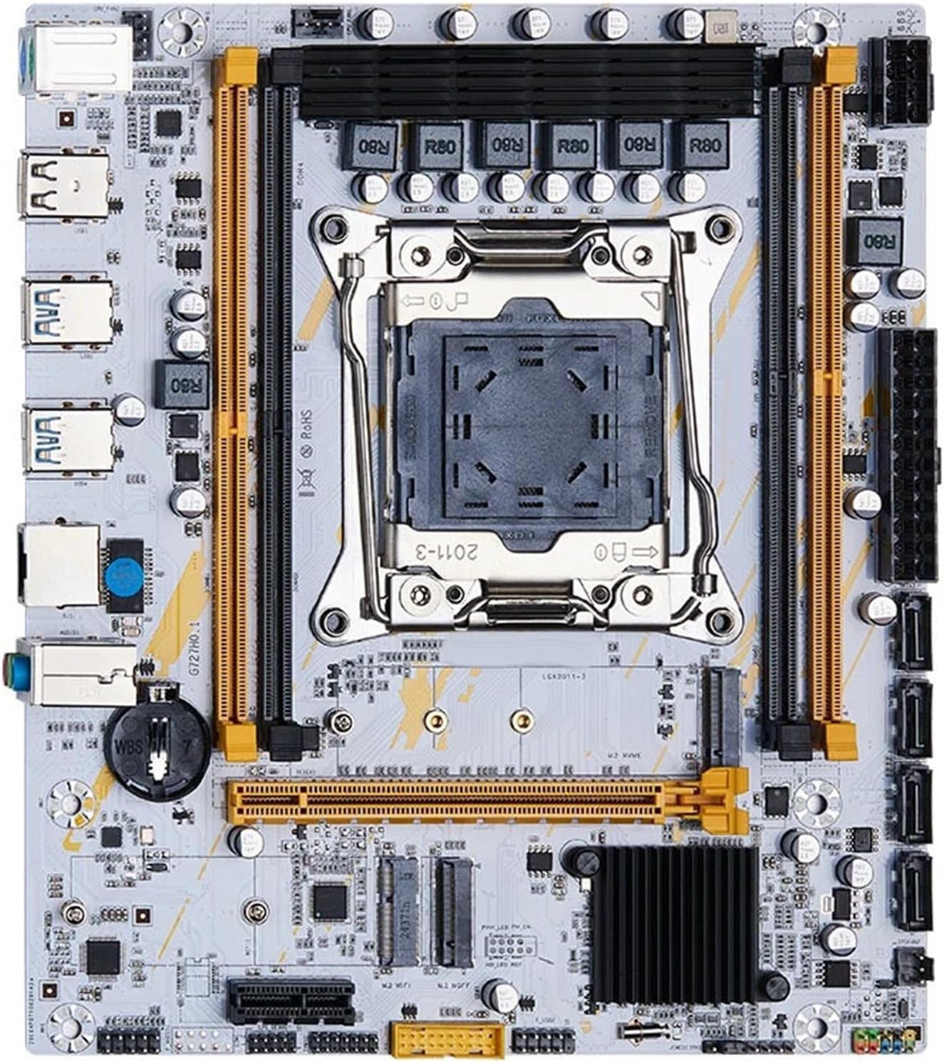 Amazon.com: motherboards Fit for QIYIDA X99 Motherboard LGA 2011-3 Set ...