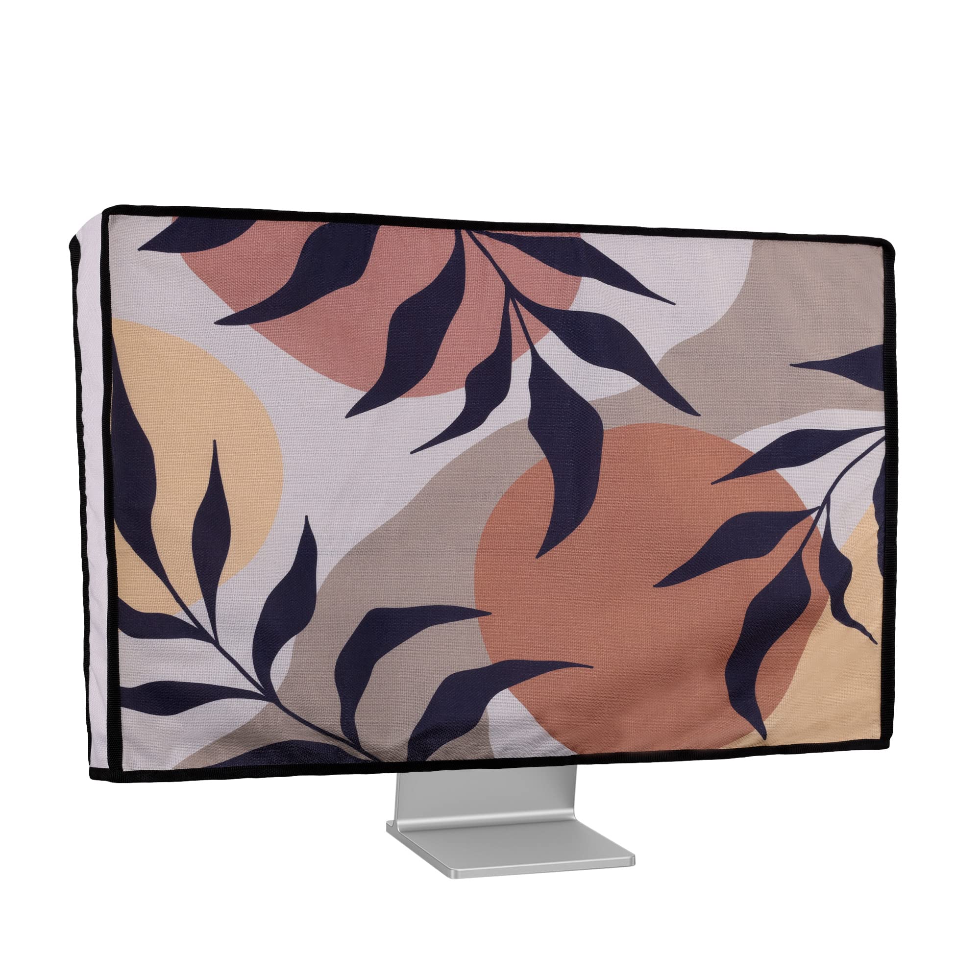 Amazon.com: kwmobile Dust Cover for 27-28" Monitor - Linen Monitor ...