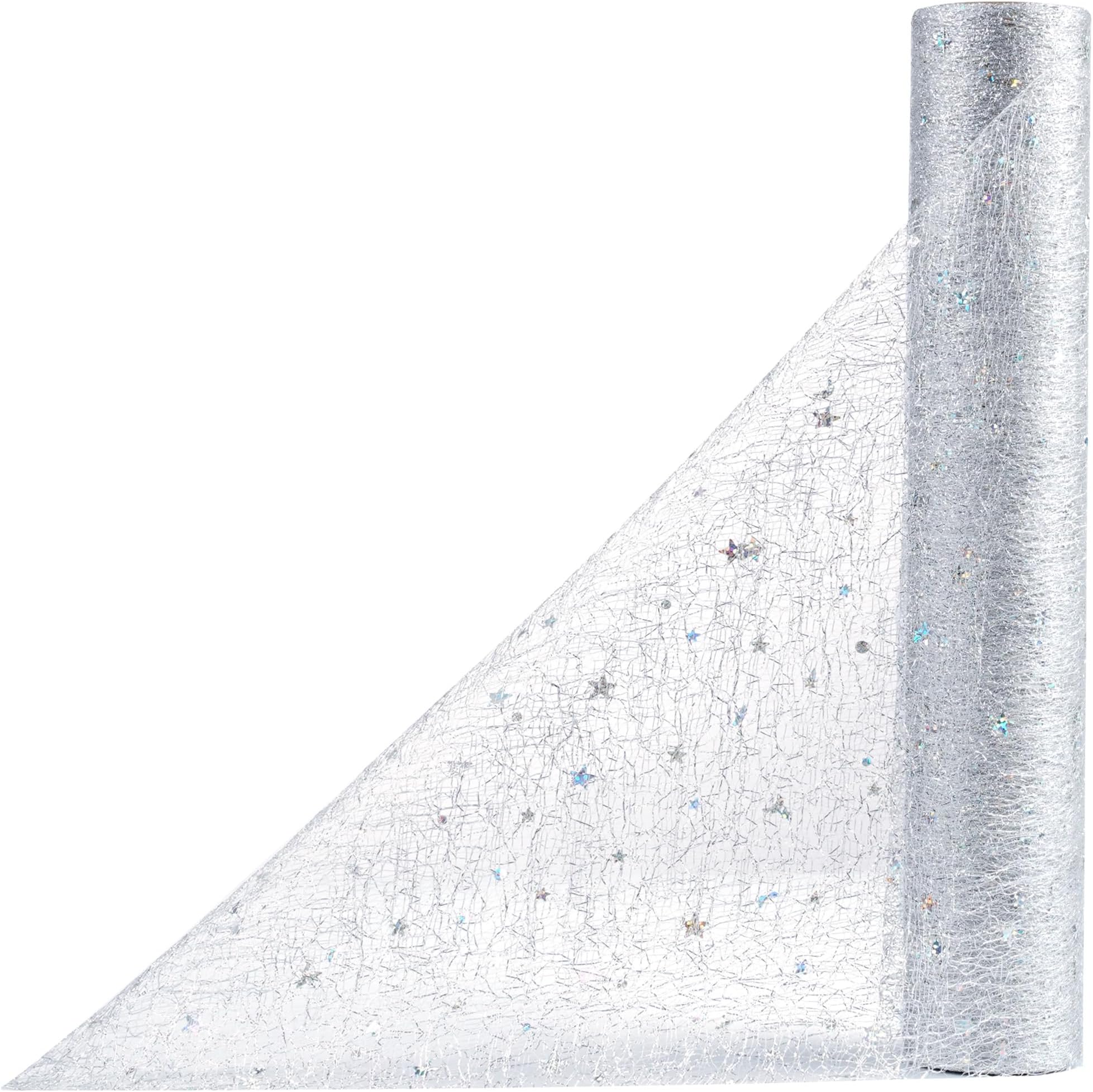 Amazon.com: Metallic Table Runner Mesh Table Runners 11 Inch x 50 Feet ...