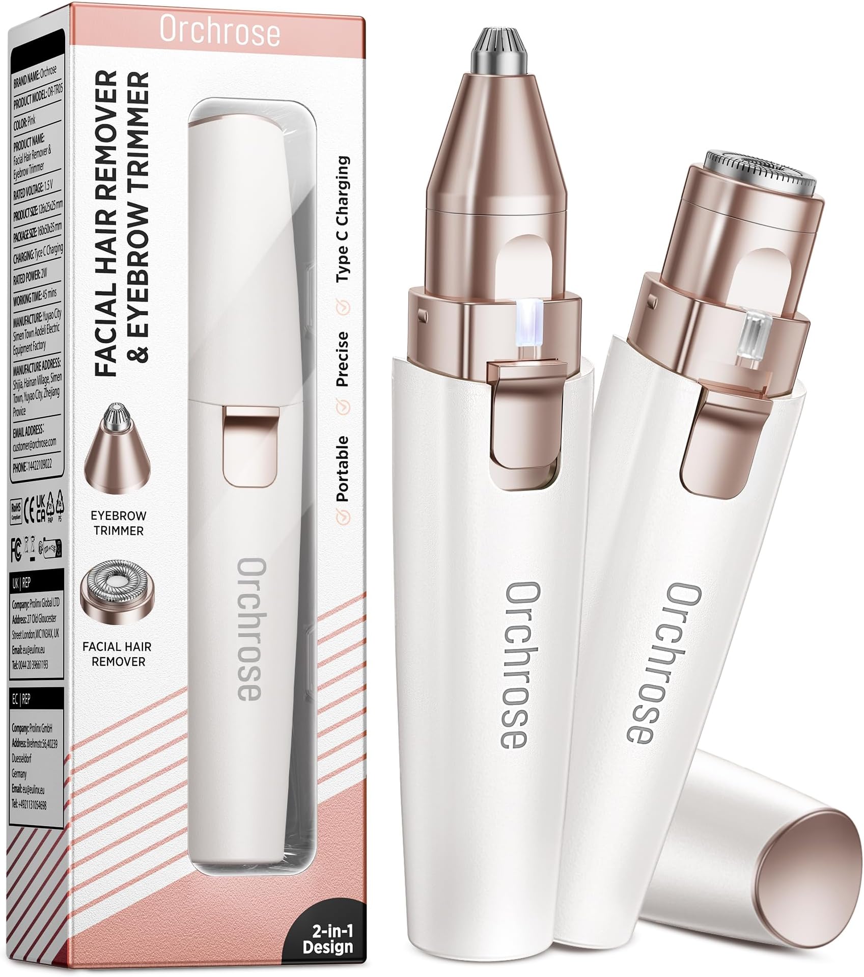 Amazon.com: KAPHIO Facial - Eyebrow Hair Remover for Women ...