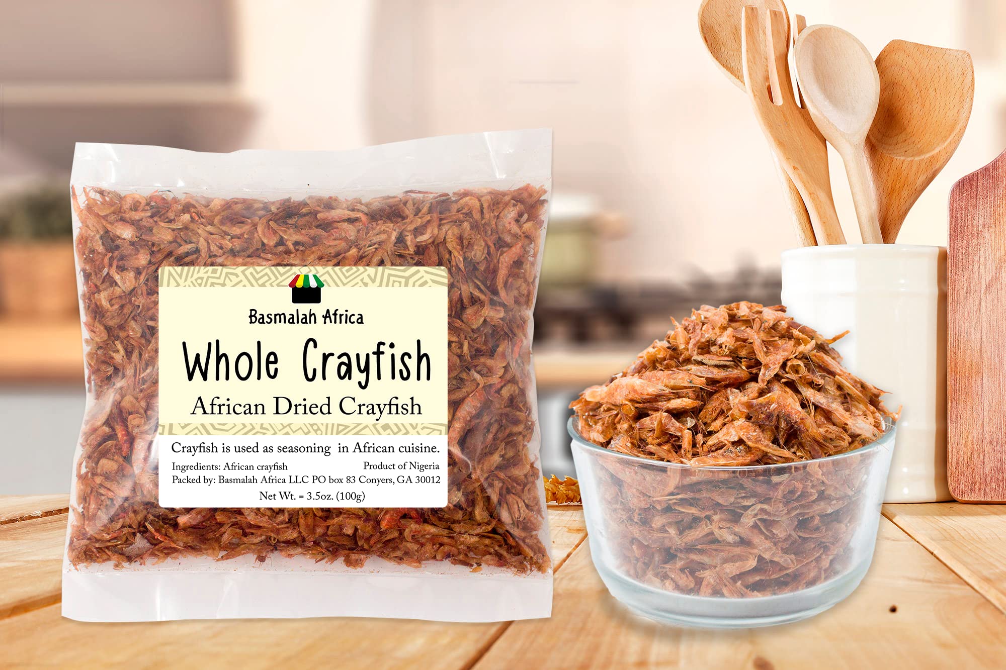 Basmalah Africa Dried Crayfish, African Whole and Ground, Nigerian ...