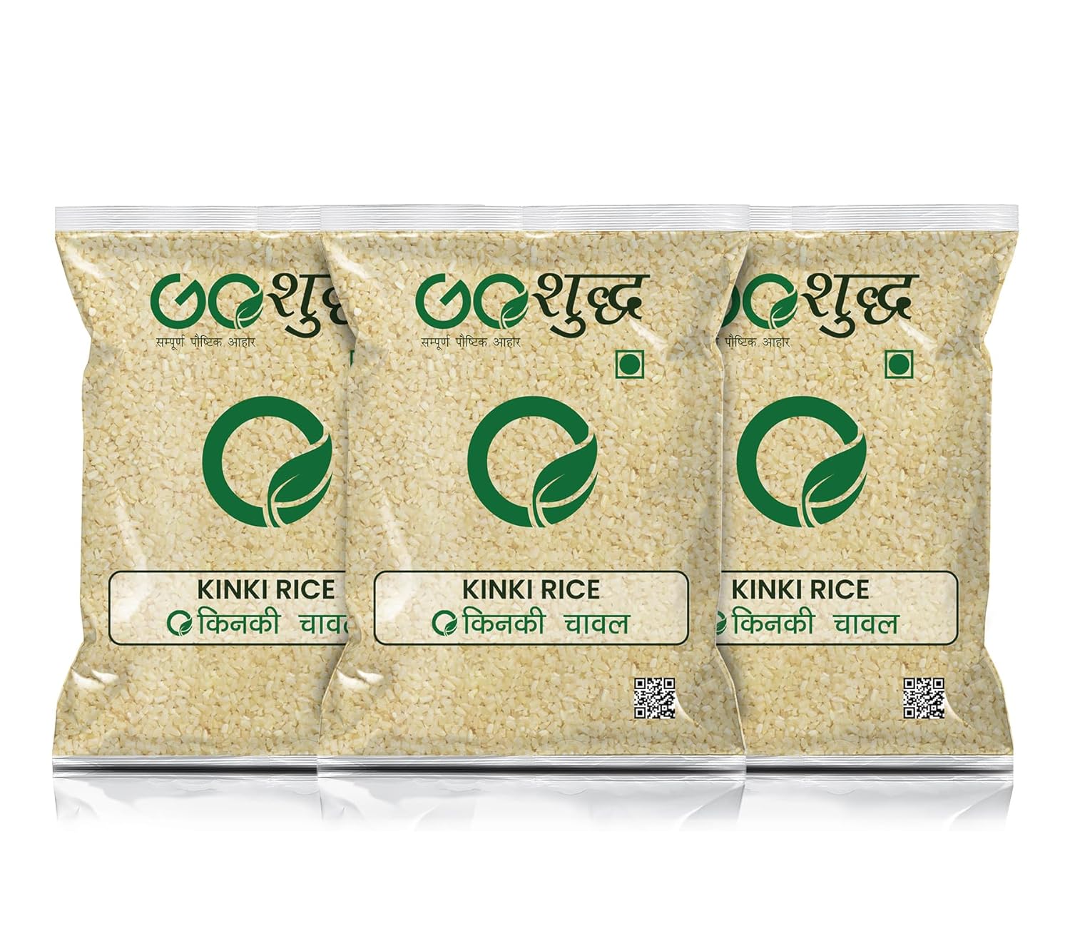 Goshudh Kinki Rice (Broken Rice)- 500g Each (Pack of 3) 1500g : Amazon ...