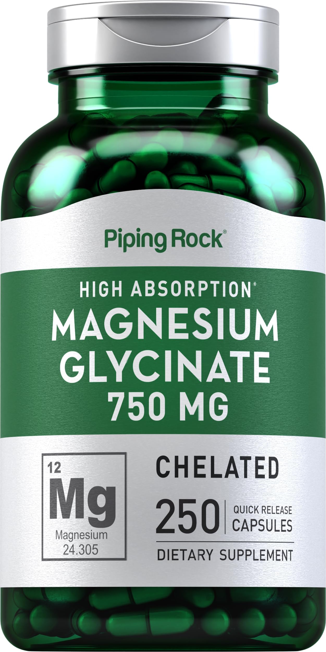 Amazon.com: Magnesium Citrate | 400 mg | 200 Caplets | Vegetarian, Non ...