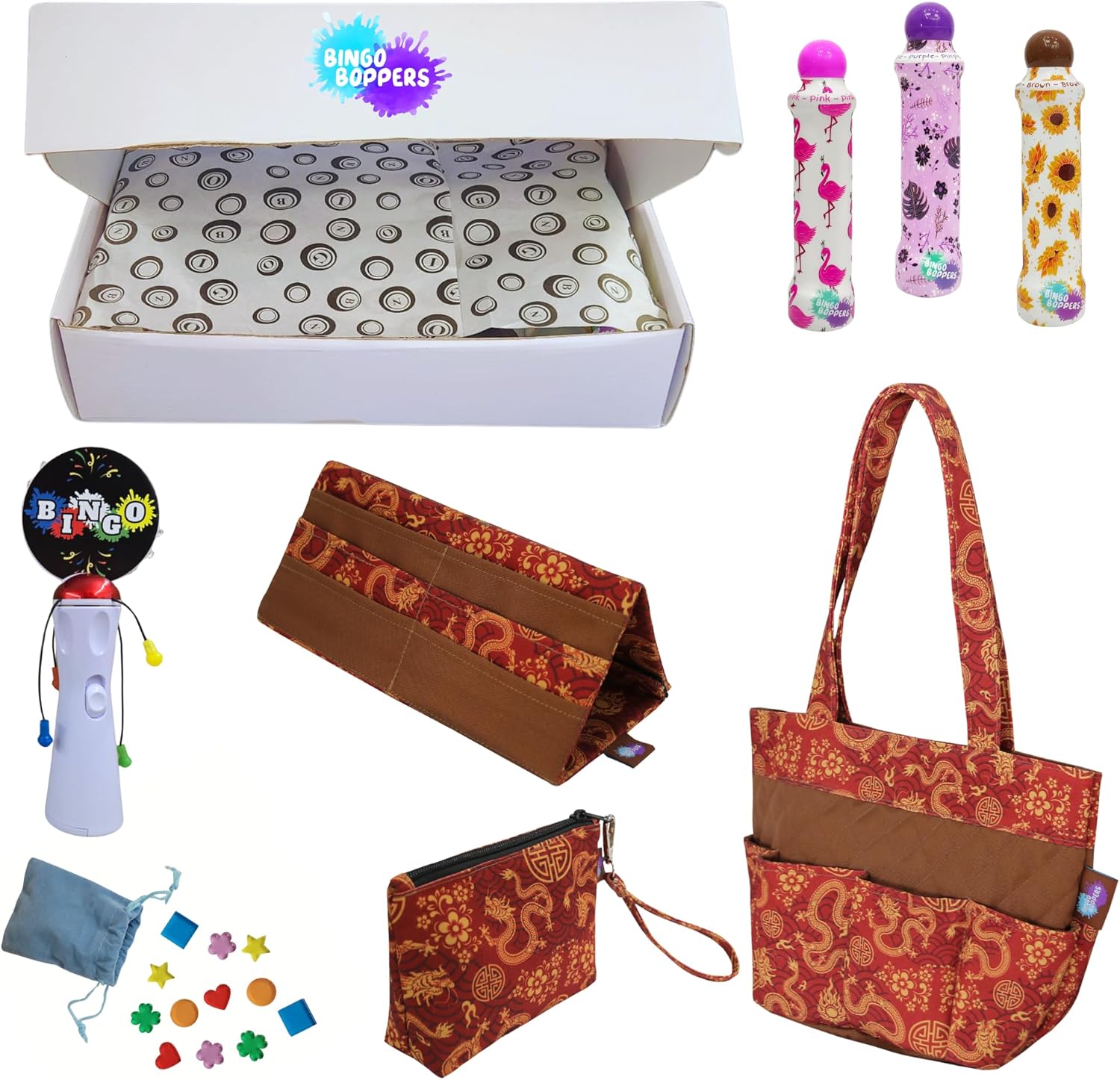 Amazon.com: Bingo Boppers Ultimate Bingo Lovers Gift Box, (Dragon ...