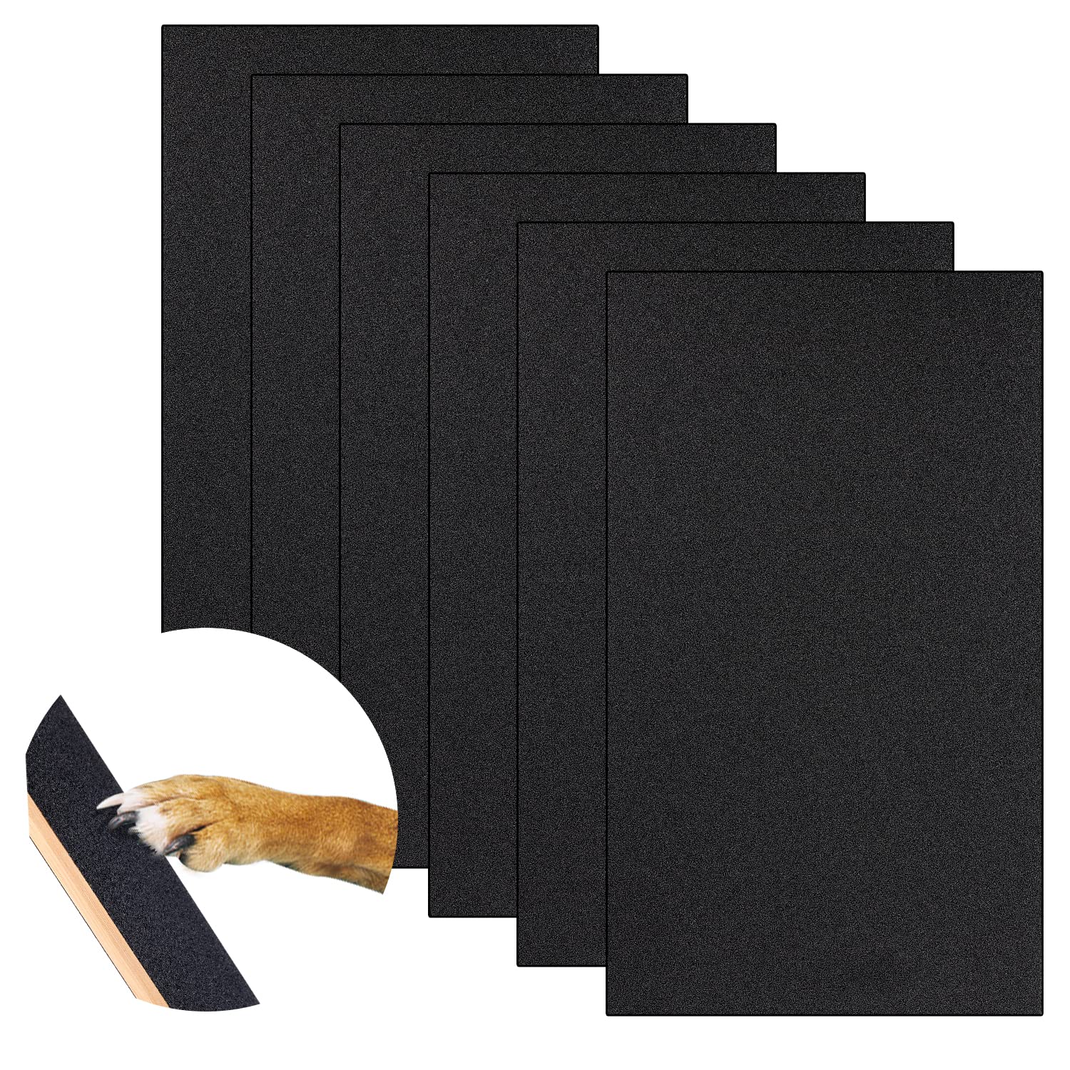 Amazon.com: SAVITA 6pcs Dog Scratch Pad Replacement Sand Paper, Self ...