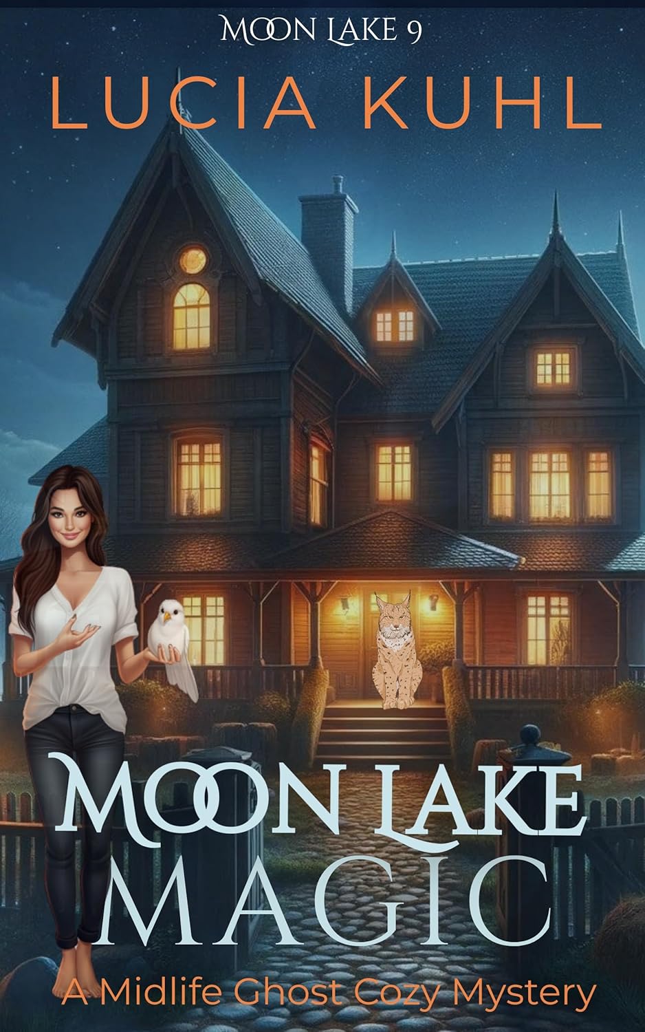Amazon.com: Moon Lake Magic: A Midlife Ghost Cozy Mystery (Magic in ...