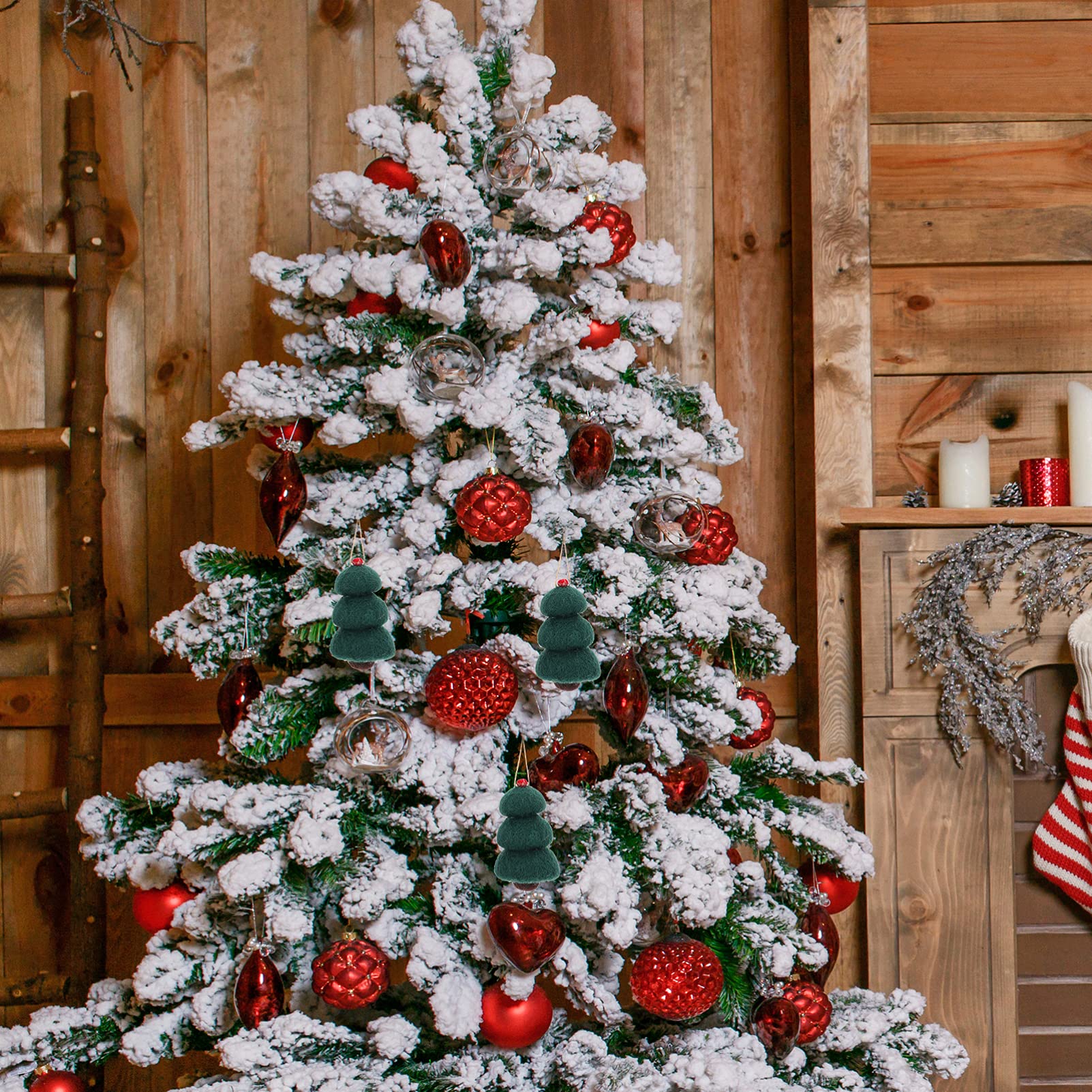 Foam Core Christmas Tree 18 In. Nostalgic Ceramic Tree Seafoam