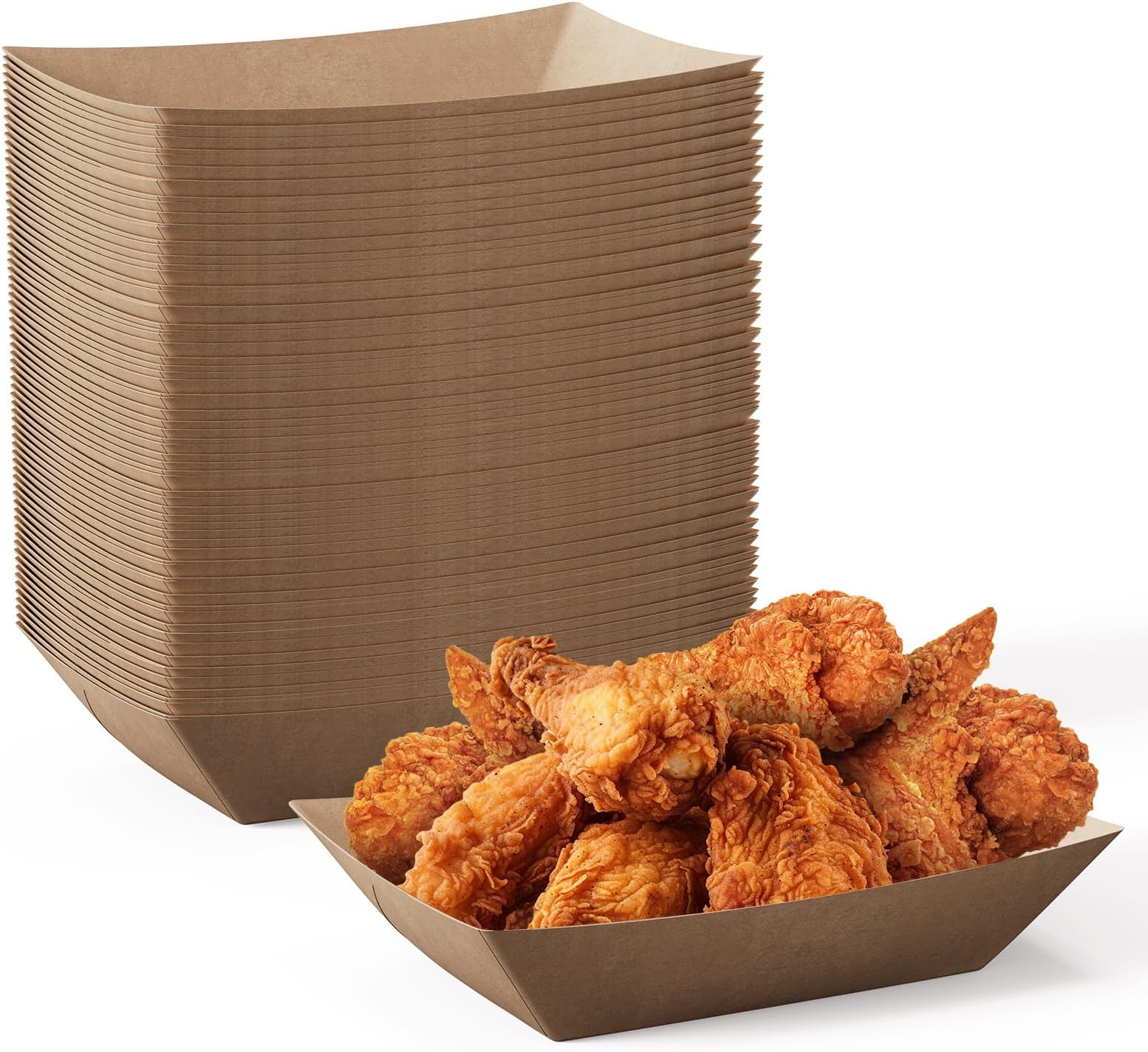 Amazon.com: Nacho Trays - Disposable Paper Nacho Chip Trays for ...