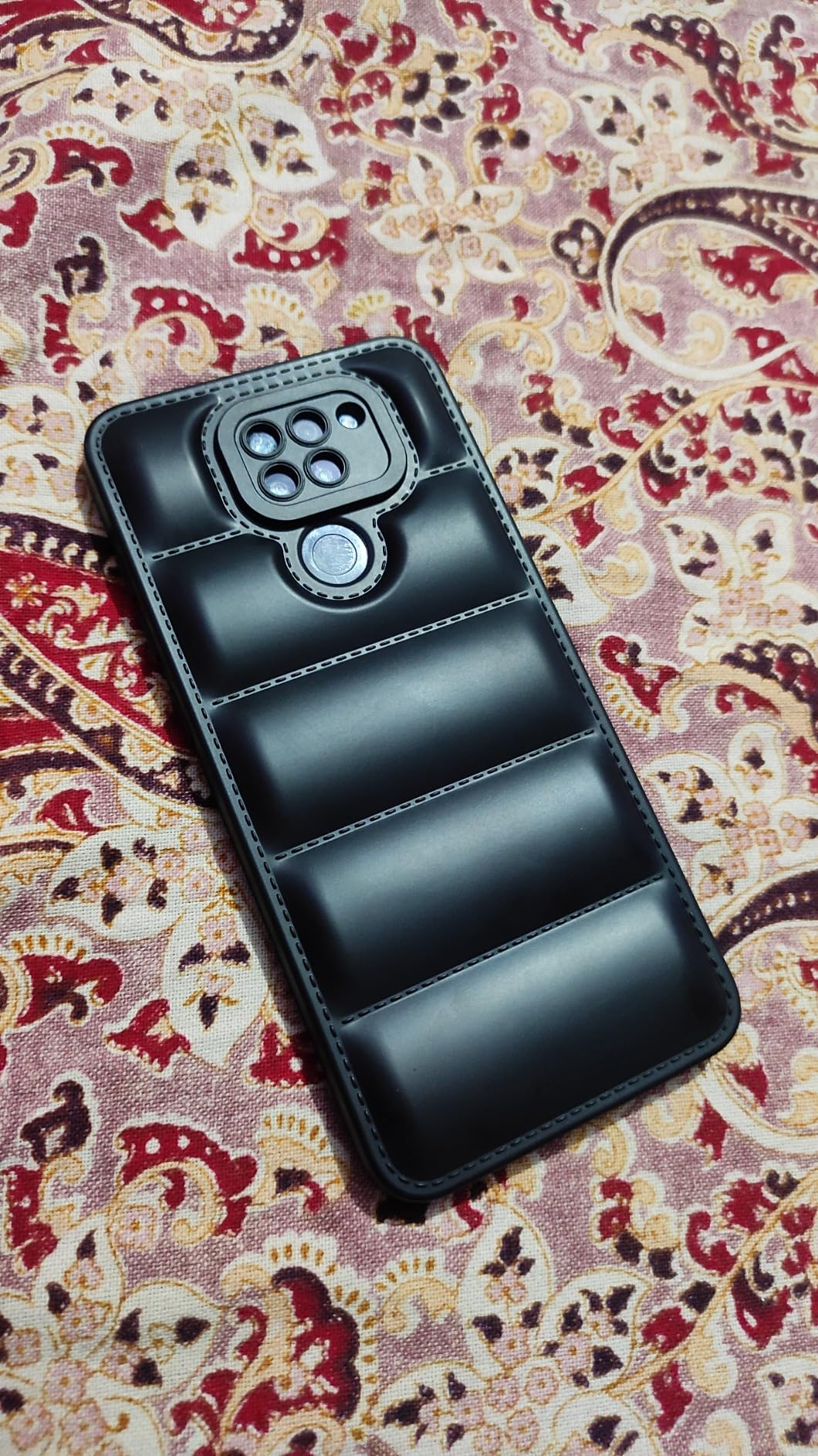 Amazon Brand - Solimo Puffer Case Camera Protection Soft Back Cover for ...