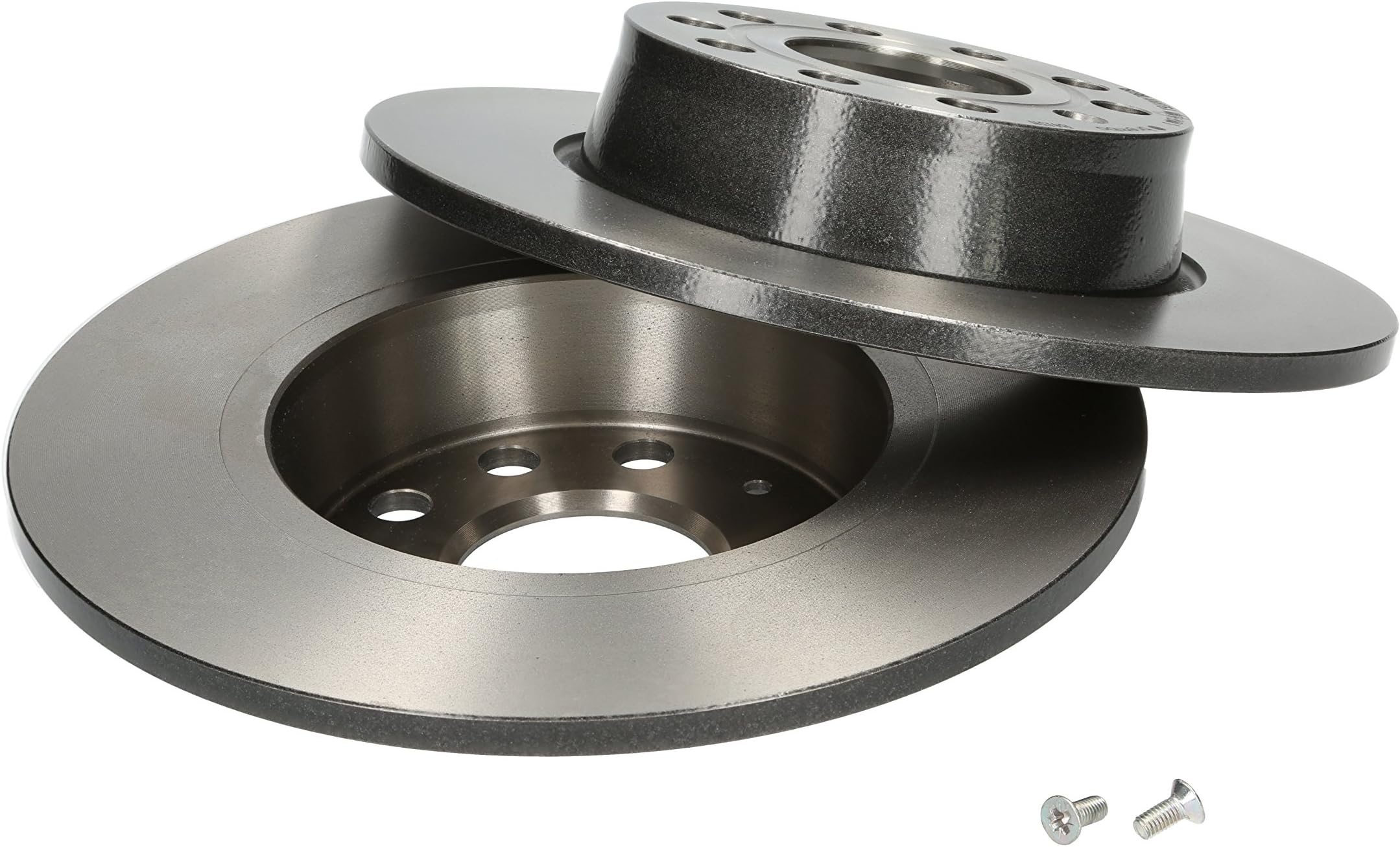 Amazon.com: Brembo 08.B413.11 UV Coated solid Rear Brake Rotor AUDI ...