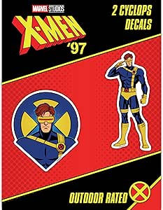 Amazon.com - Marvel X-Men Cyclops Decals - Set of 2 Vinyl Stickers for ...