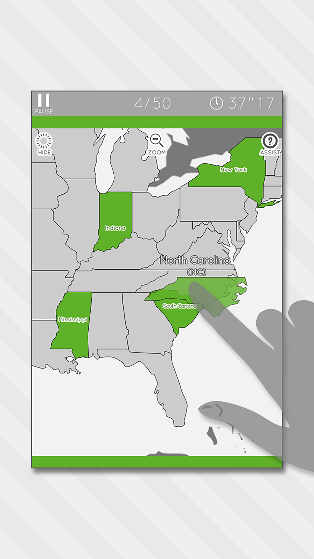 Enjoy Learning U.S. Map Puzzle - App on Amazon Appstore