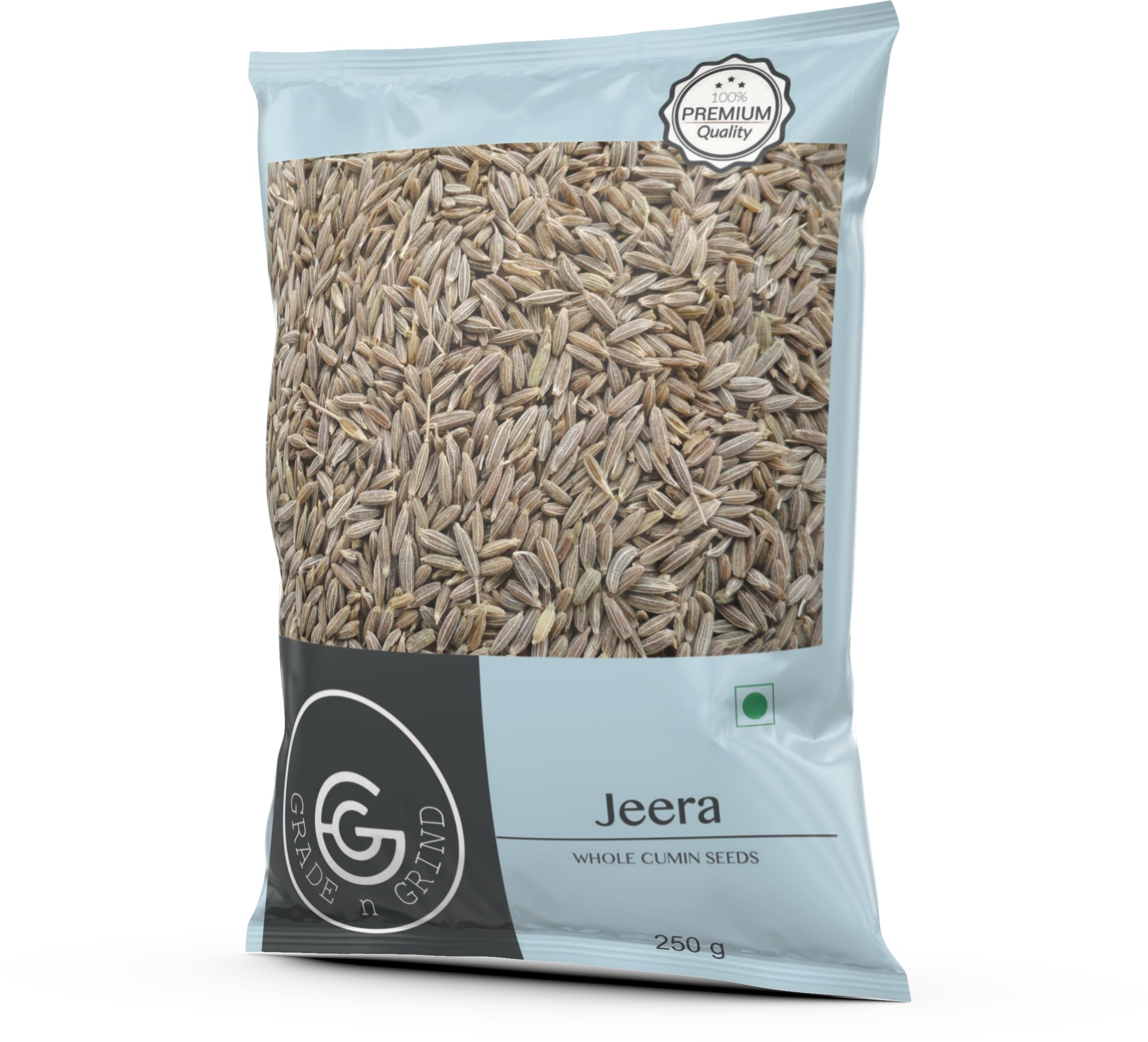 GRADE n GRIND Whole Cumin Seeds, Jeera, Prime Quality Indian Spice ...