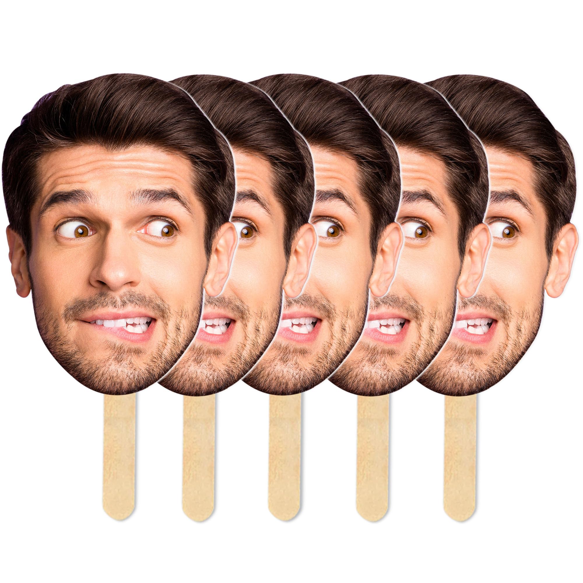 Cardboard Face Cut Outs