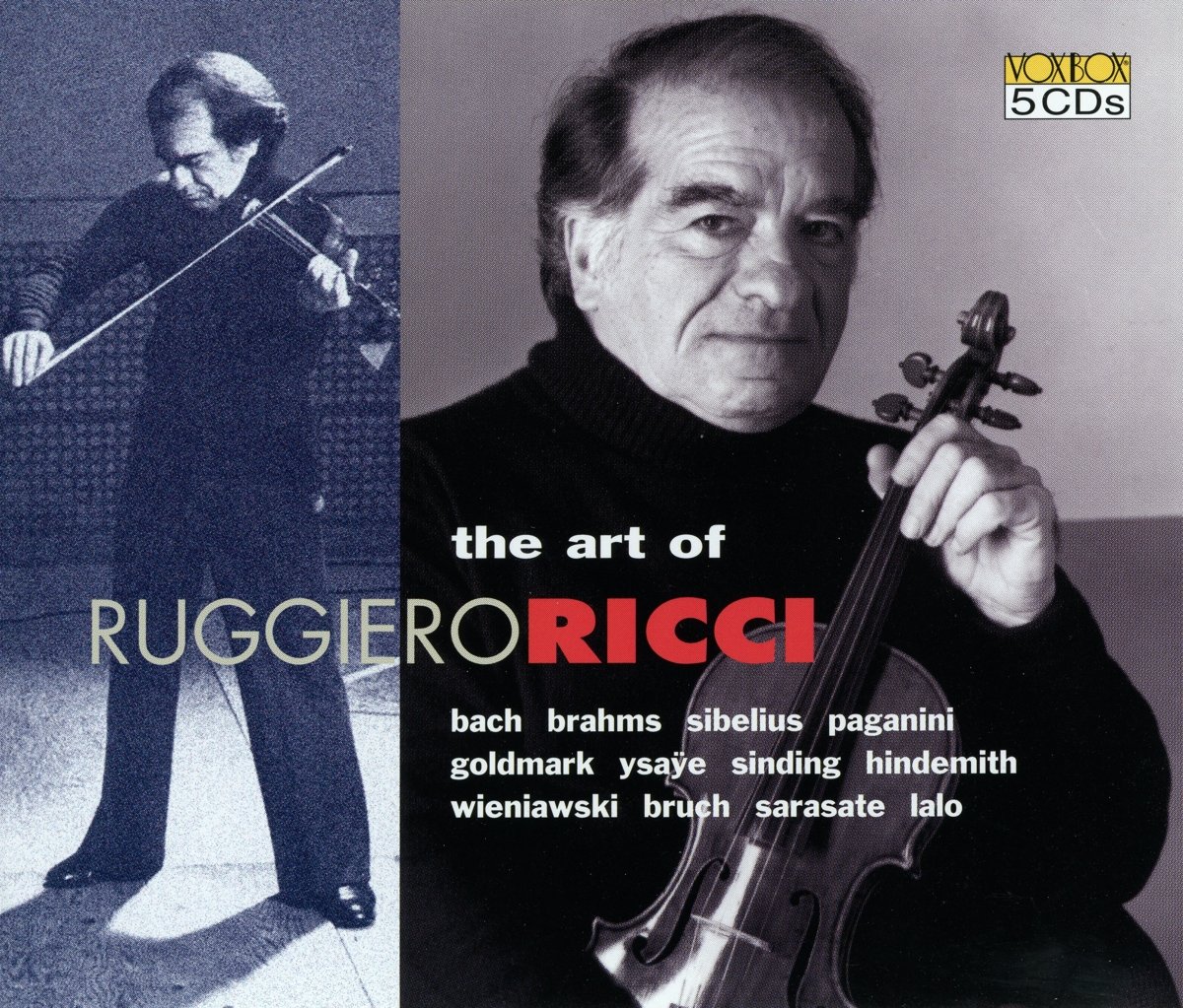 Ruggiero Ricci, Ludwig van Beethoven, Karl Goldmark, Edouard Lalo, Max ...