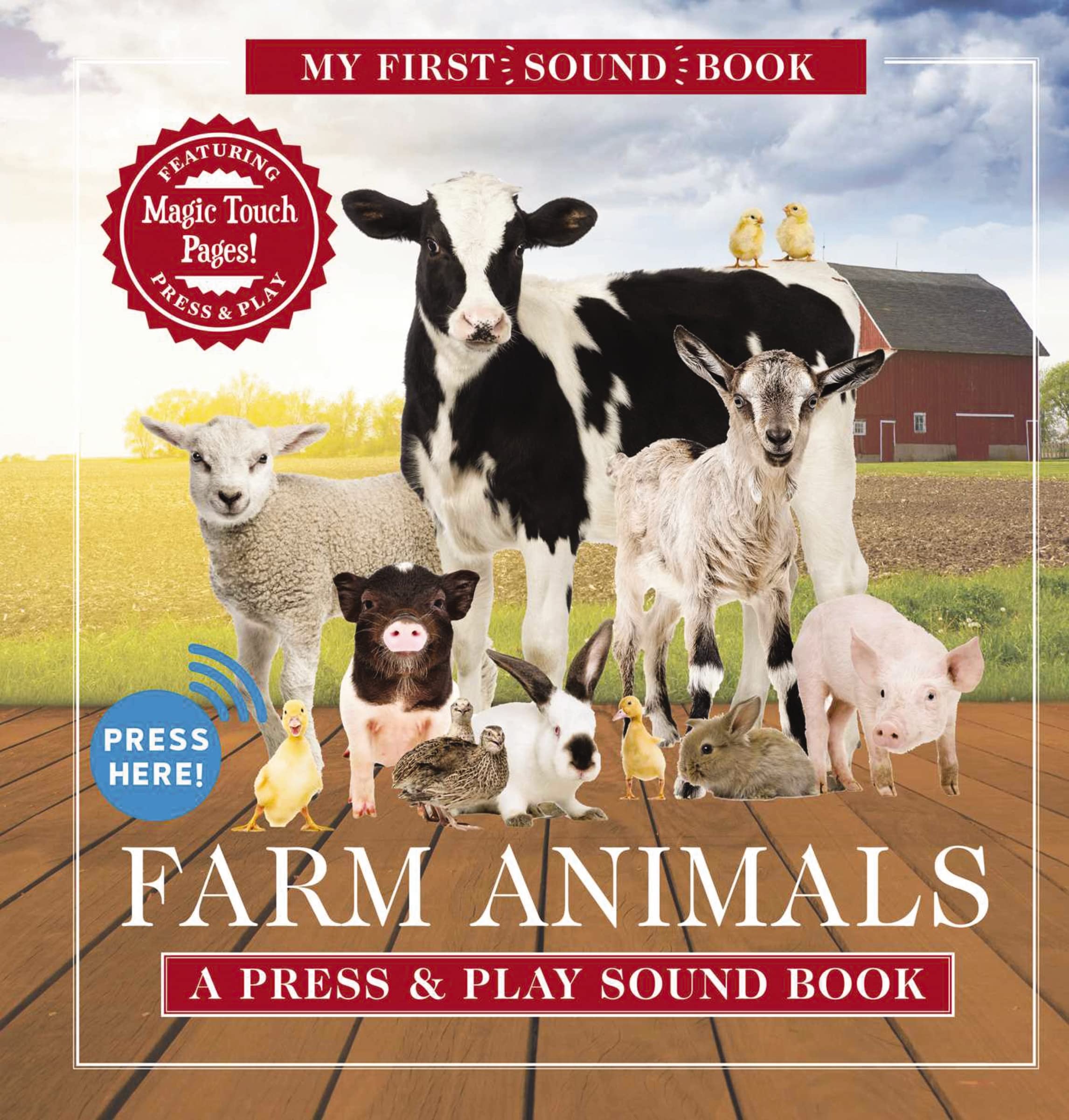 Farm Animals: My First Sound Book: A Press and Play Sound Book (My ...