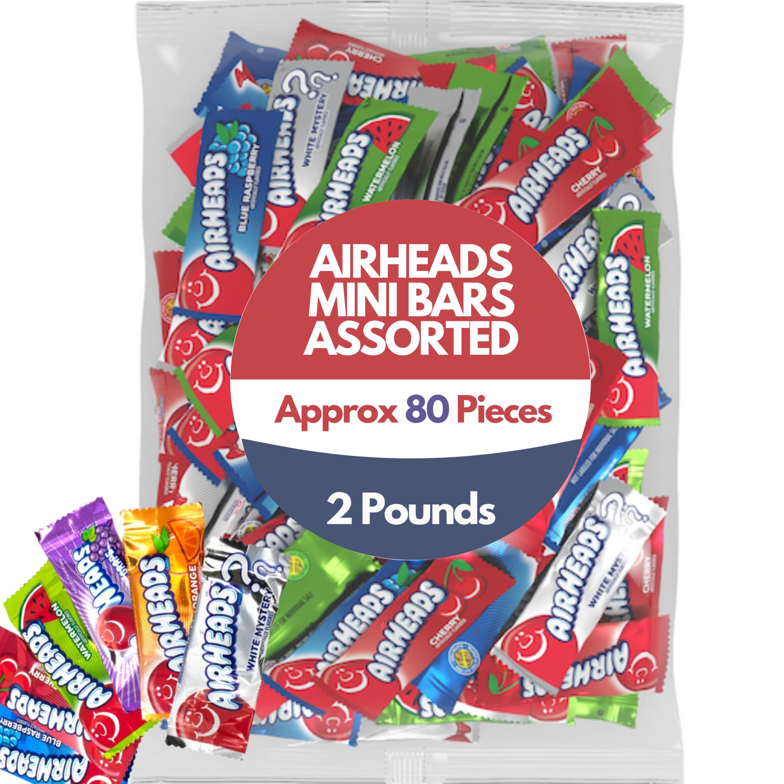 Amazon.com: Mini Bars Bulk - 2 Pounds - Approximately 80 Pieces ...