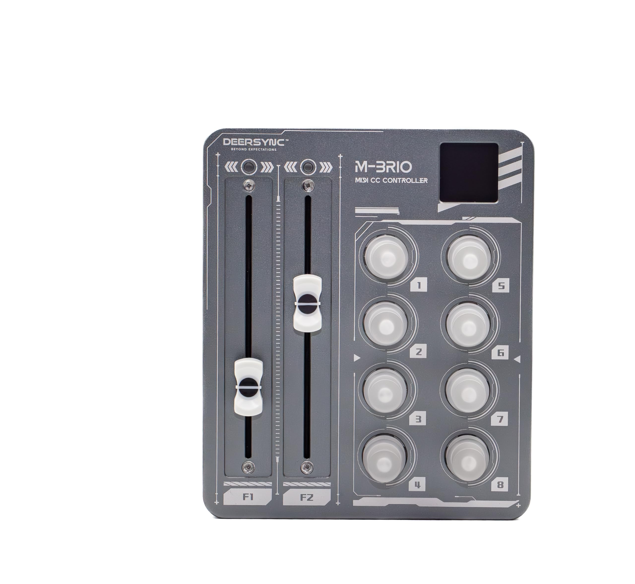 Amazon.com: Deersync M-BRIO MIDI CC Controller : Musical Instruments