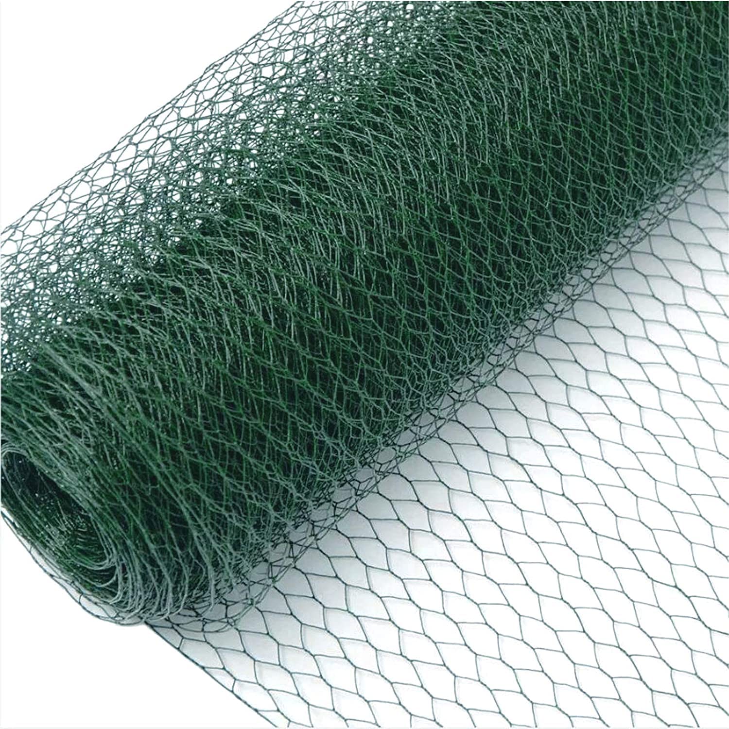 Pvc Chicken Wire Garden Fence 1M X 50M PVC Coated Chicken Wire Netting