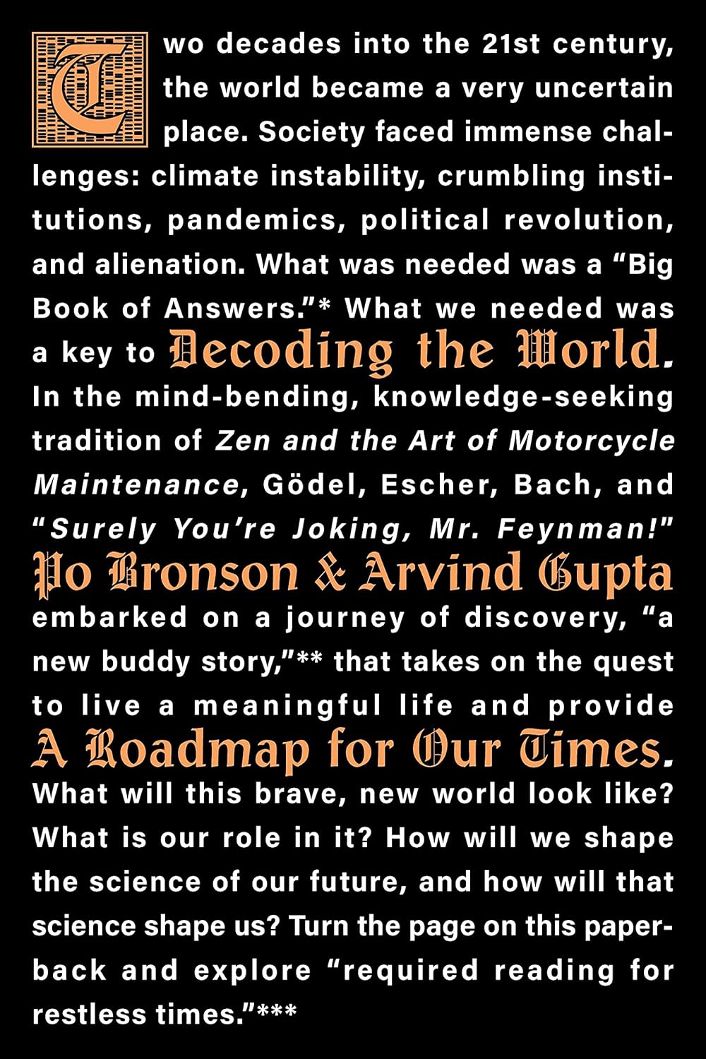 Decoding the World: A Roadmap for the Questioner (The Convergence ...