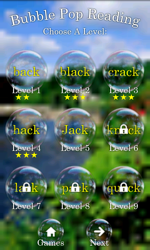 Bubble Pop Reading - App on Amazon Appstore