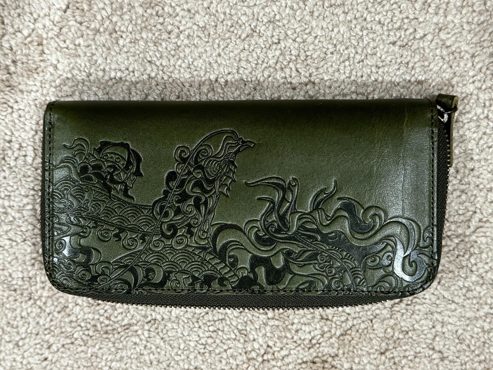 Amazon.com: Red Glow RG-004 Men's Long Wallet, Made In Japan, Tochigi ...