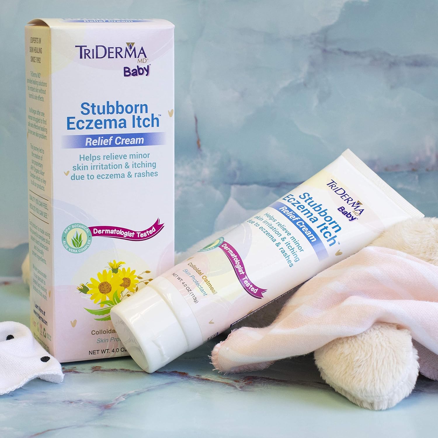 TriDerma – Crema calmante para piel sensible eczema 4 onzas – Yaxa Colombia