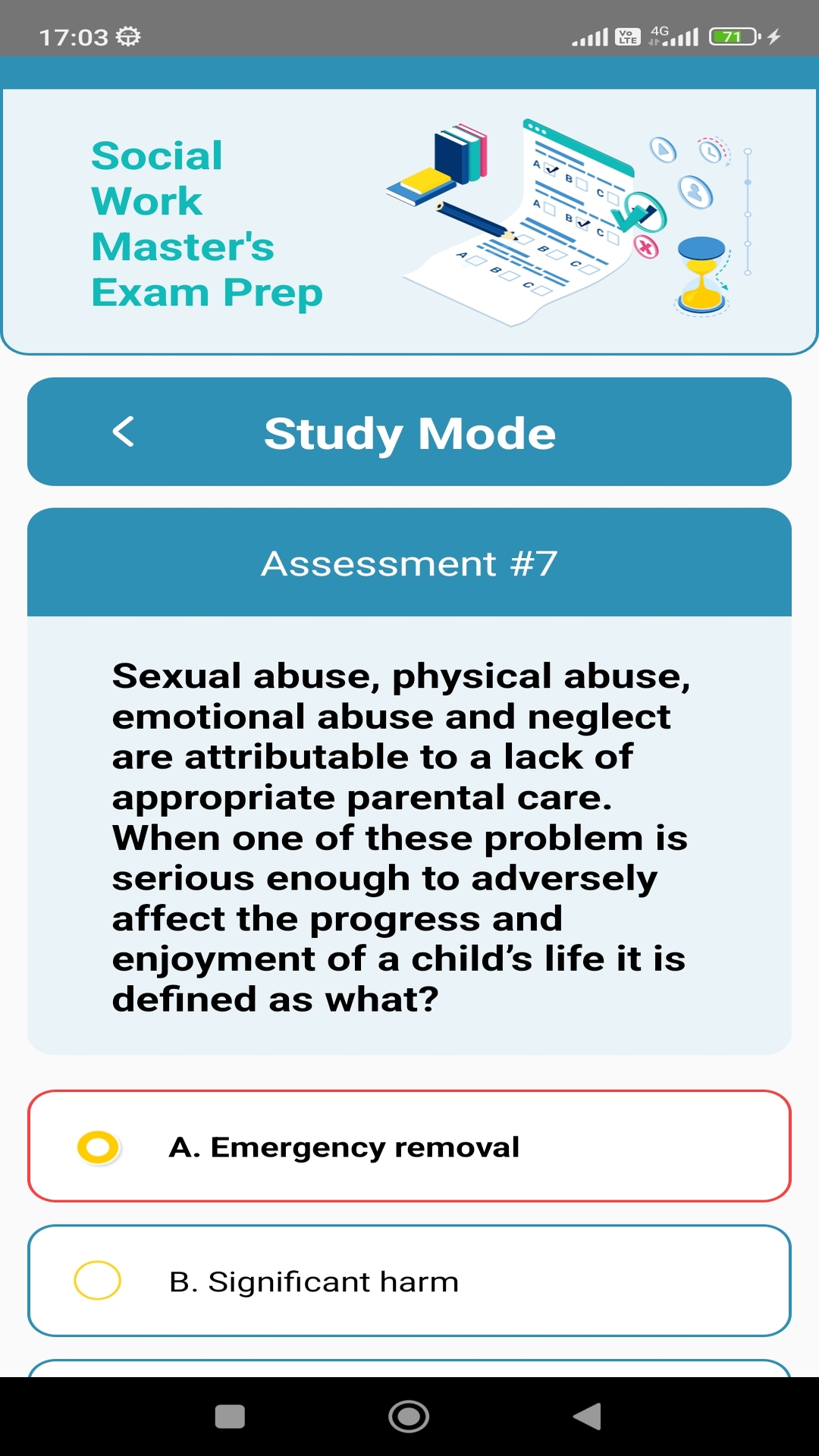 Social Work Master's Exam Prep - App on Amazon Appstore