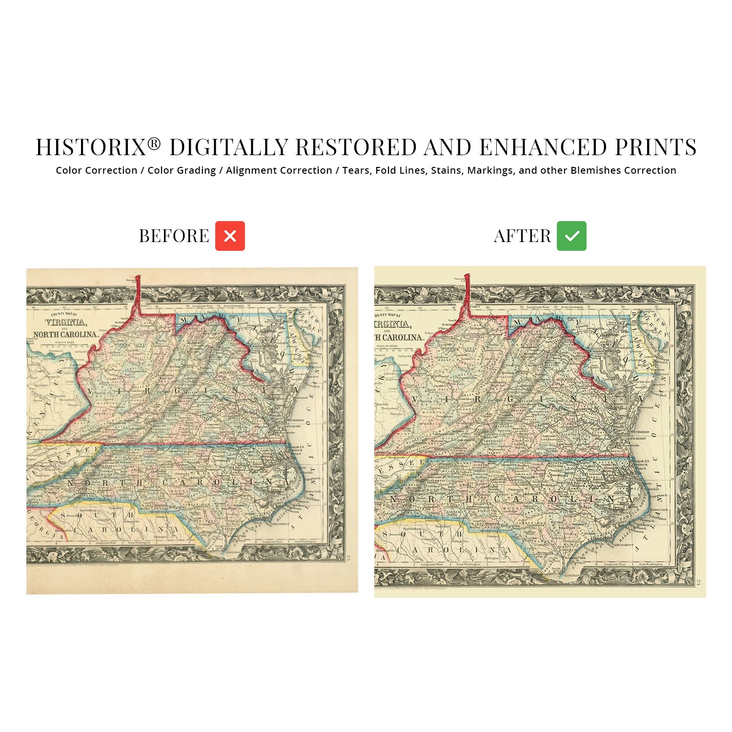 Old Virginia County Maps