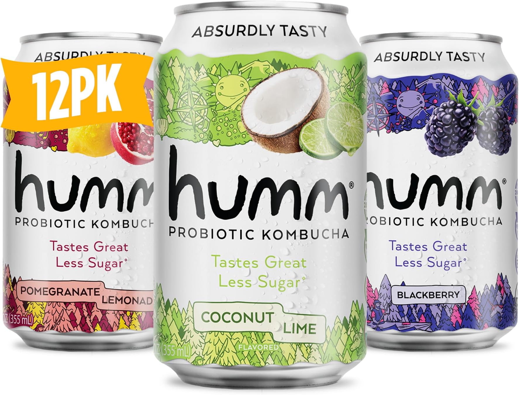 Amazon.com: Better Booch Organic Kombucha - Probiotic & Antioxidant ...