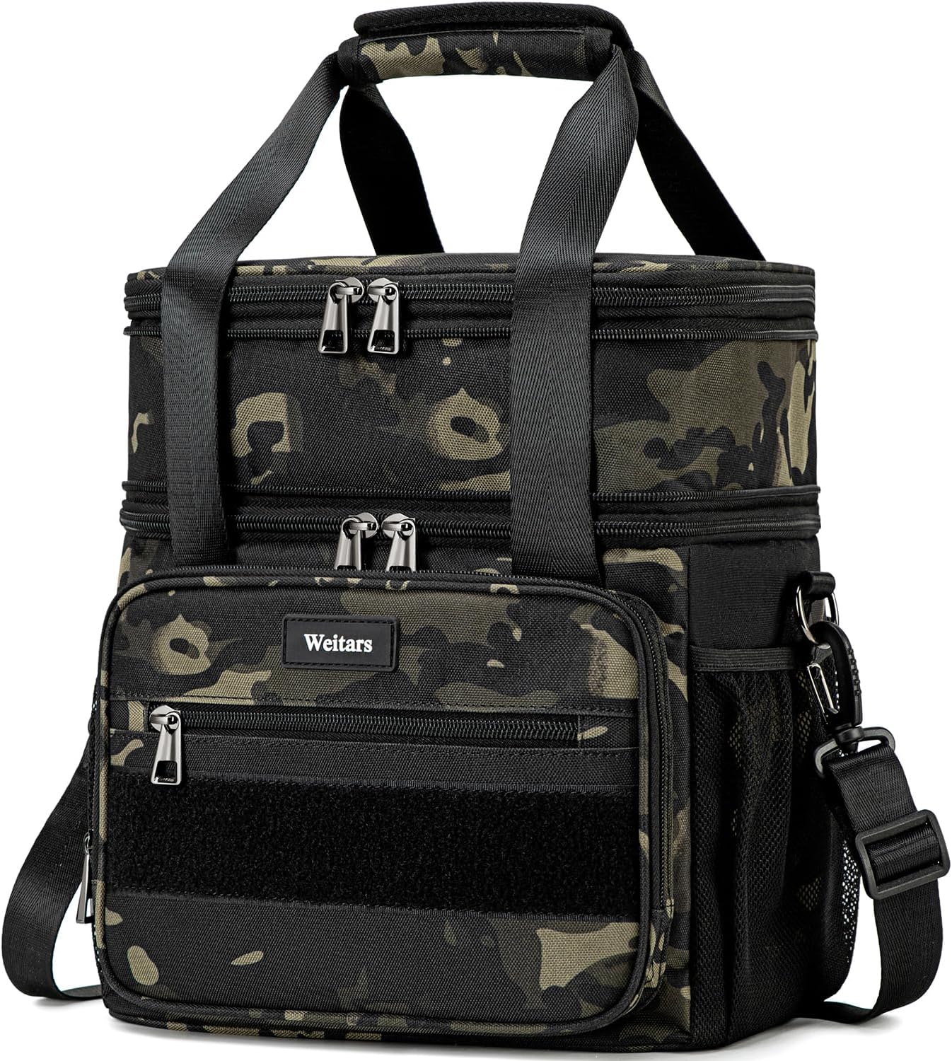 Amazon.com: Weitars Tactical Lunch Box, Large Expandable Double Decker ...