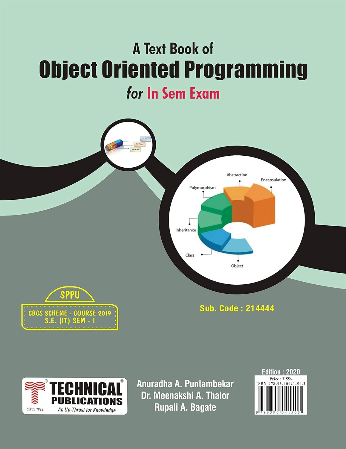 Object Oriented Programming for SPPU 19 Course (SE - I - IT - 214444 ...