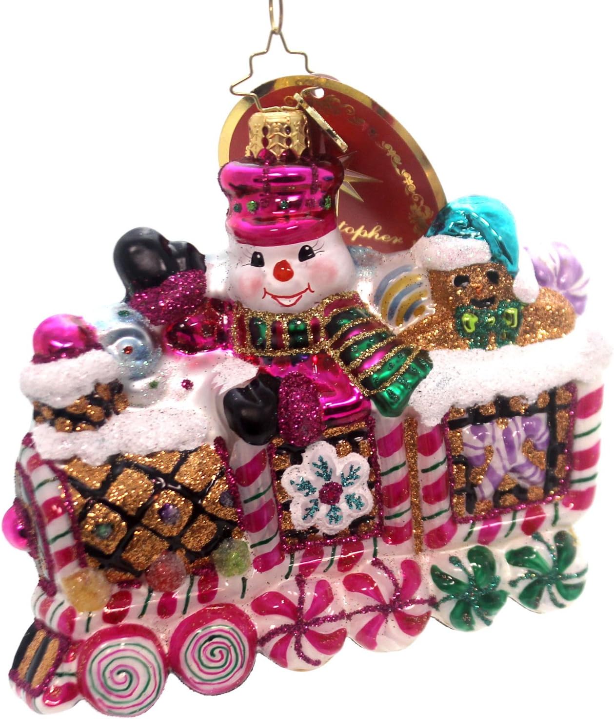 Amazon.com: Christopher Radko Sweet Ride Candy & Sweets Transportation ...