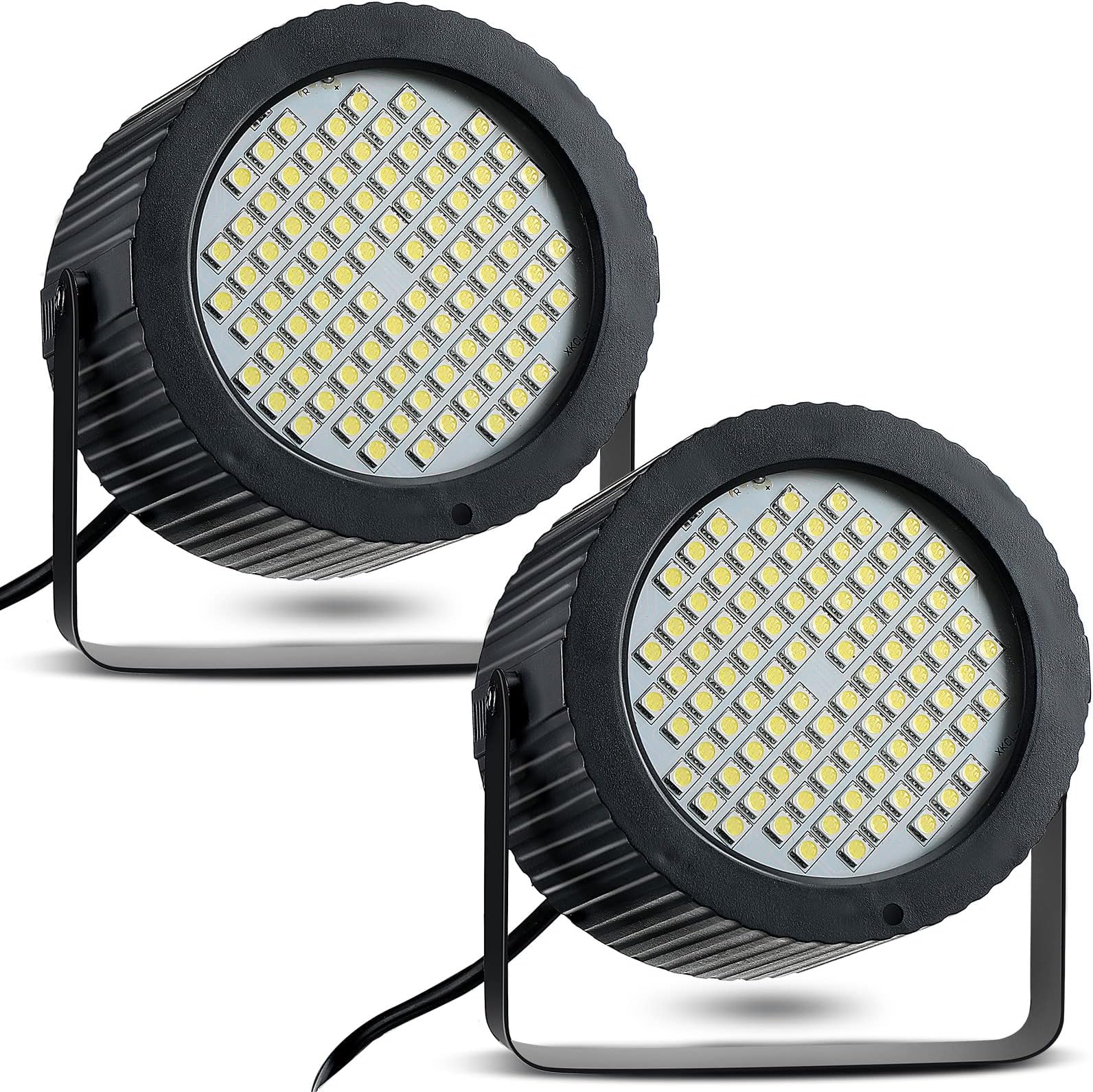 Amazon.com: 2 Pcs Bright White Strobe Light 88 LEDs Flash Party ...