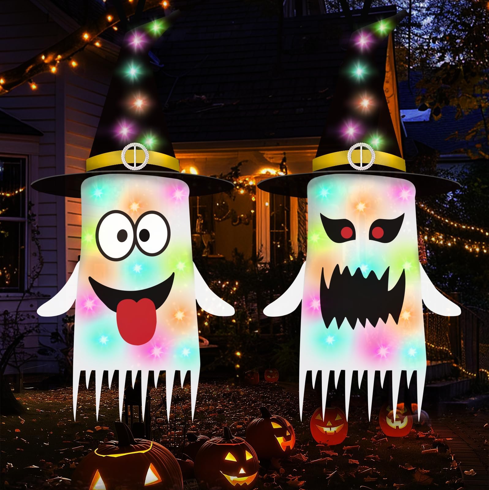 Amazon.com: Halloween Decorations Outdoor Halloween Decor Hanging ...