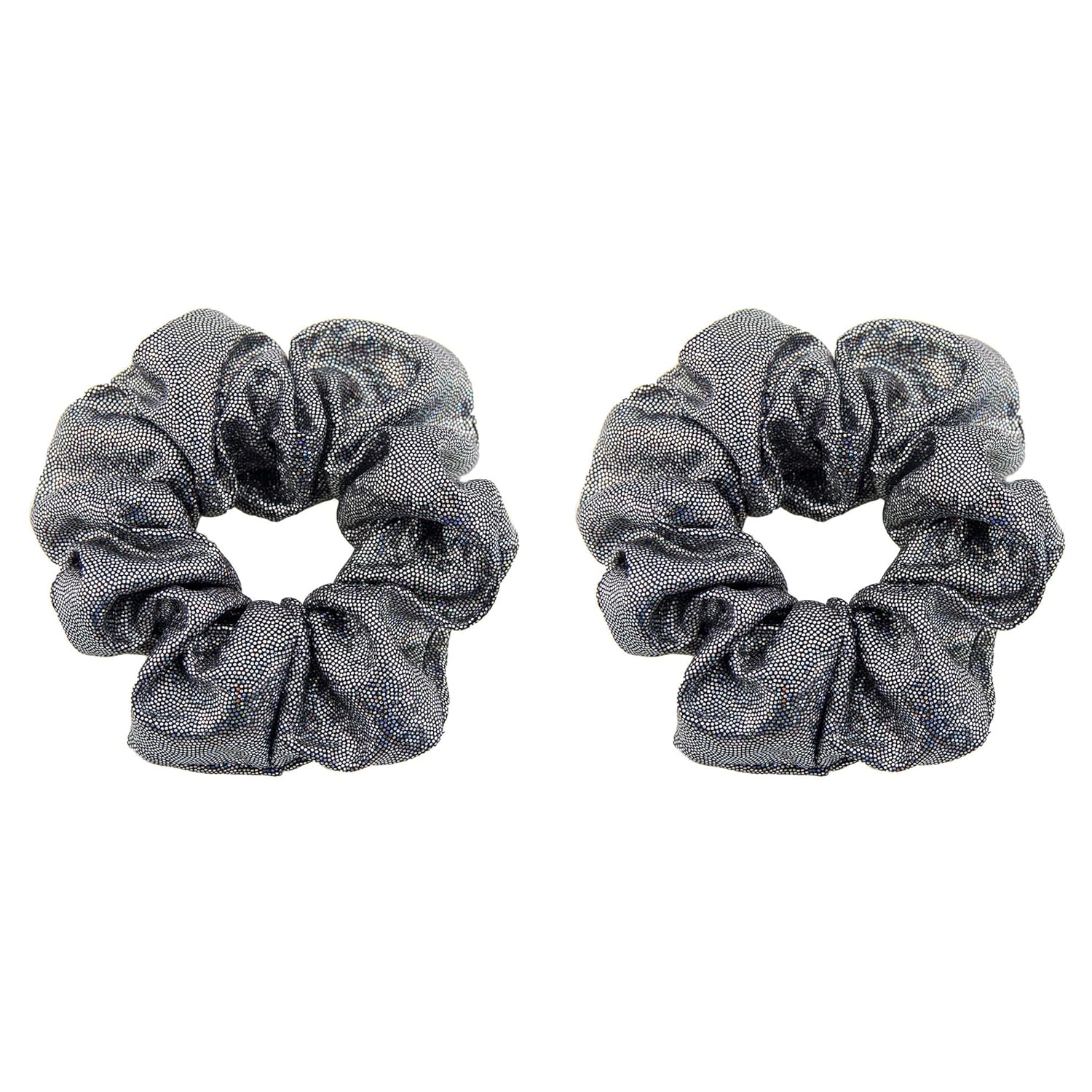 Amazon.com : Anbelarui Shiny Metallic Scrunchies Hair Mermaid Elastics ...