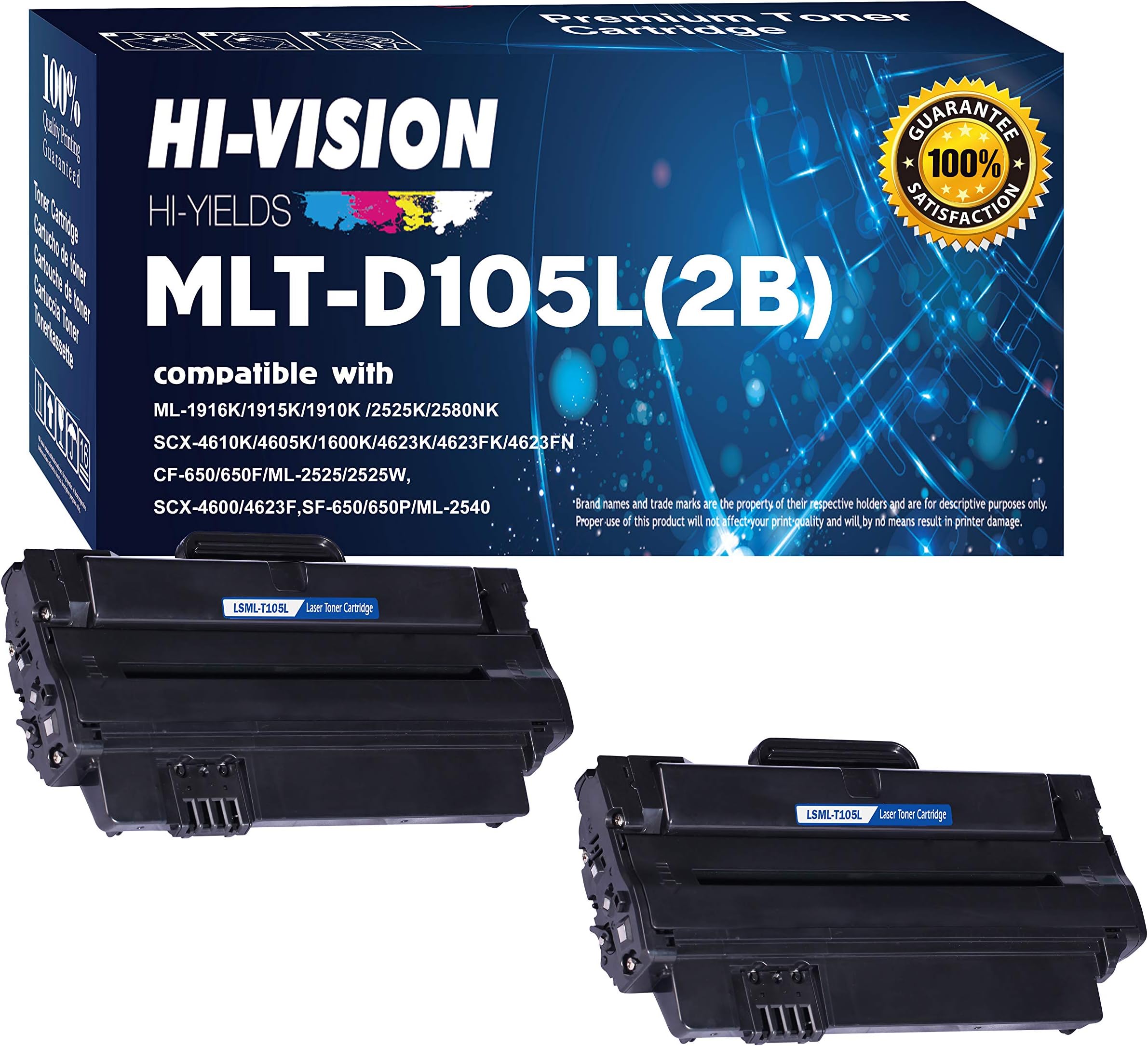 Amazon.com: Samsung MLT-D105S - Premium Laser Toner Cartridge - 1 x ...