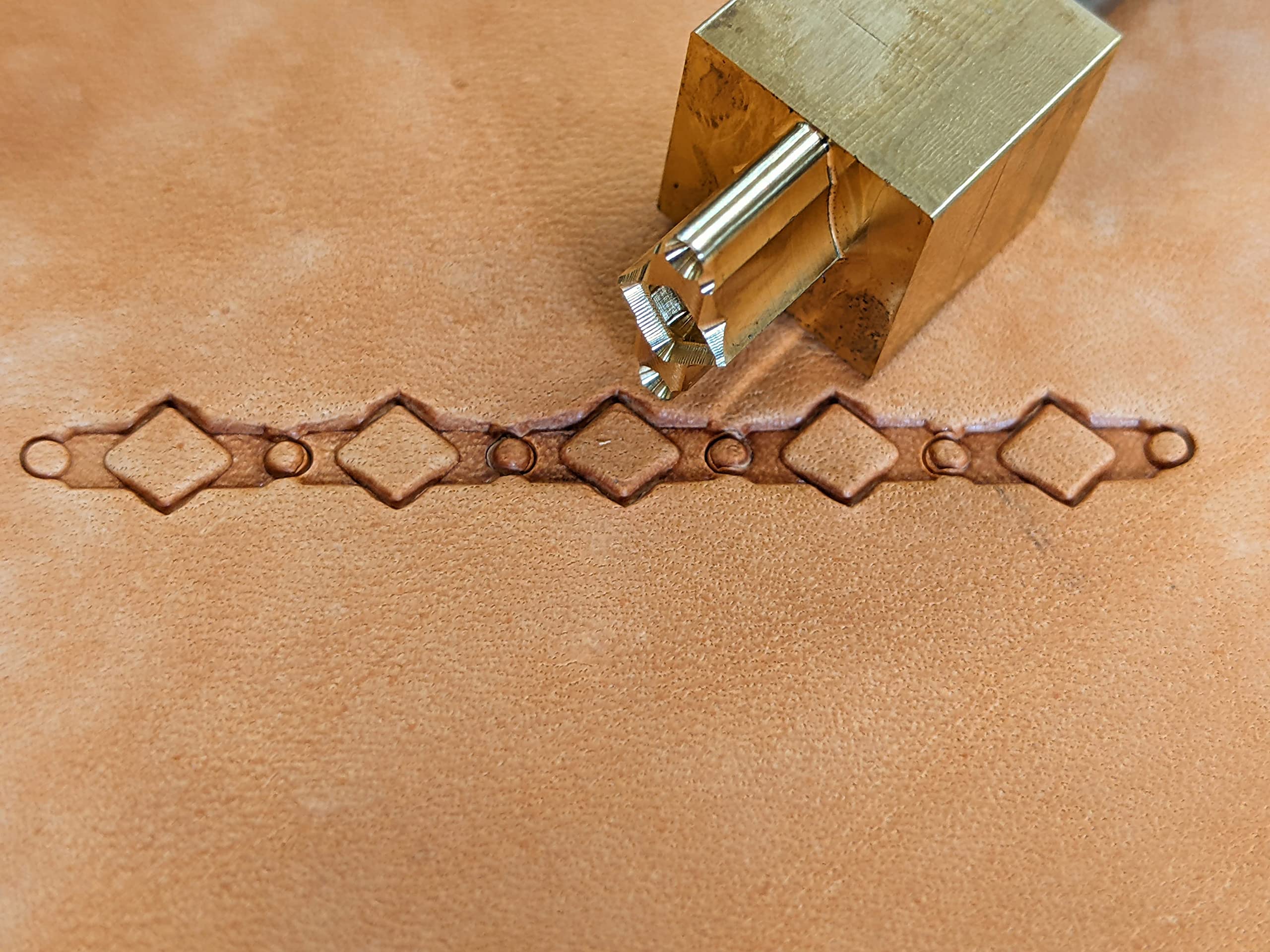Brass Leather Stamp Brass Leather Craft Stamp Tool #7 - Professional ...