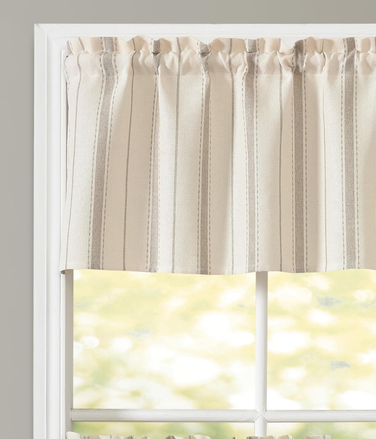 Amazon.com: GOHD Boho Parallel Boulevards Kitchen Valance,Farmhouse ...