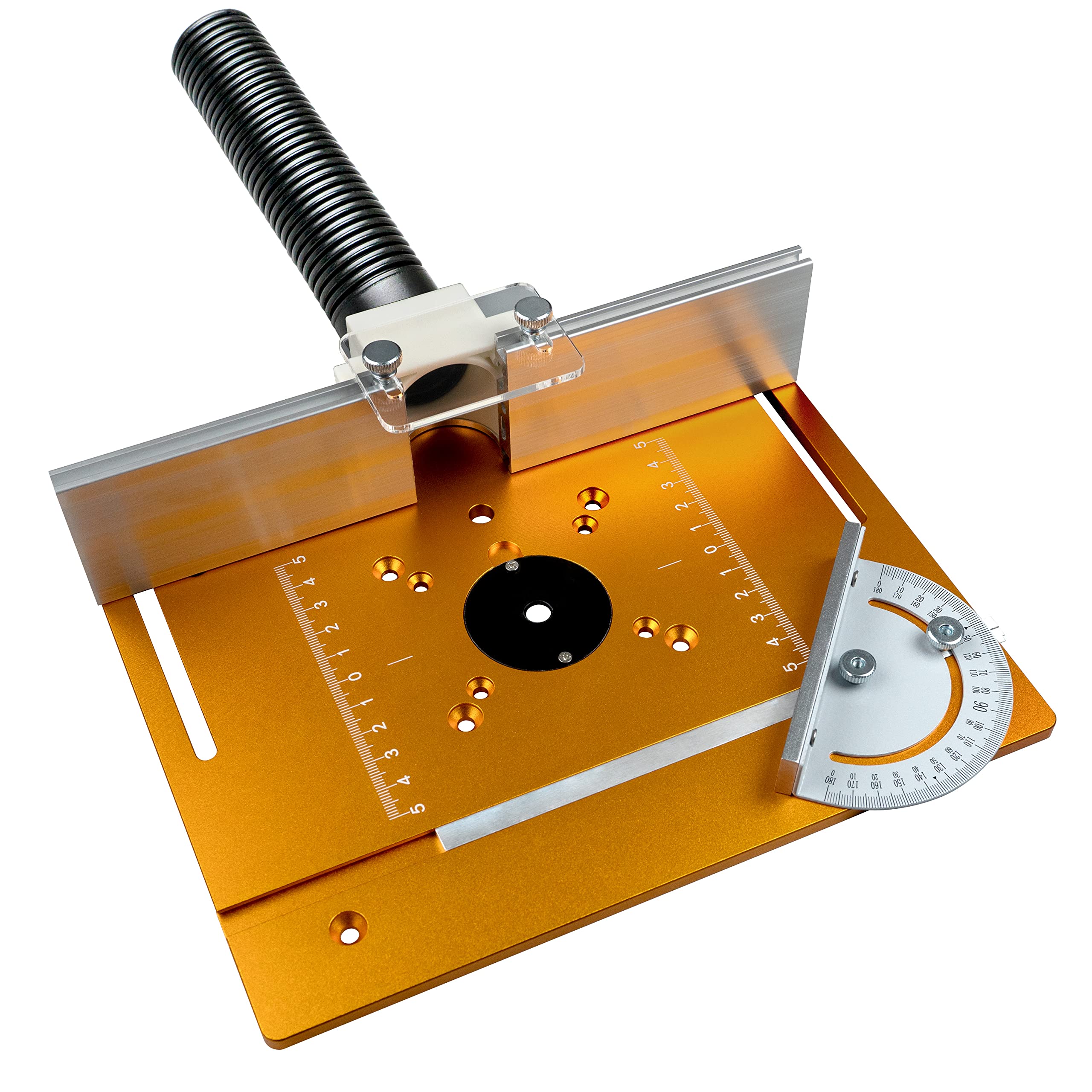 SlogPith Precision Aluminum Router Table Insert Plate | 9.4x7.9x0.2 ...