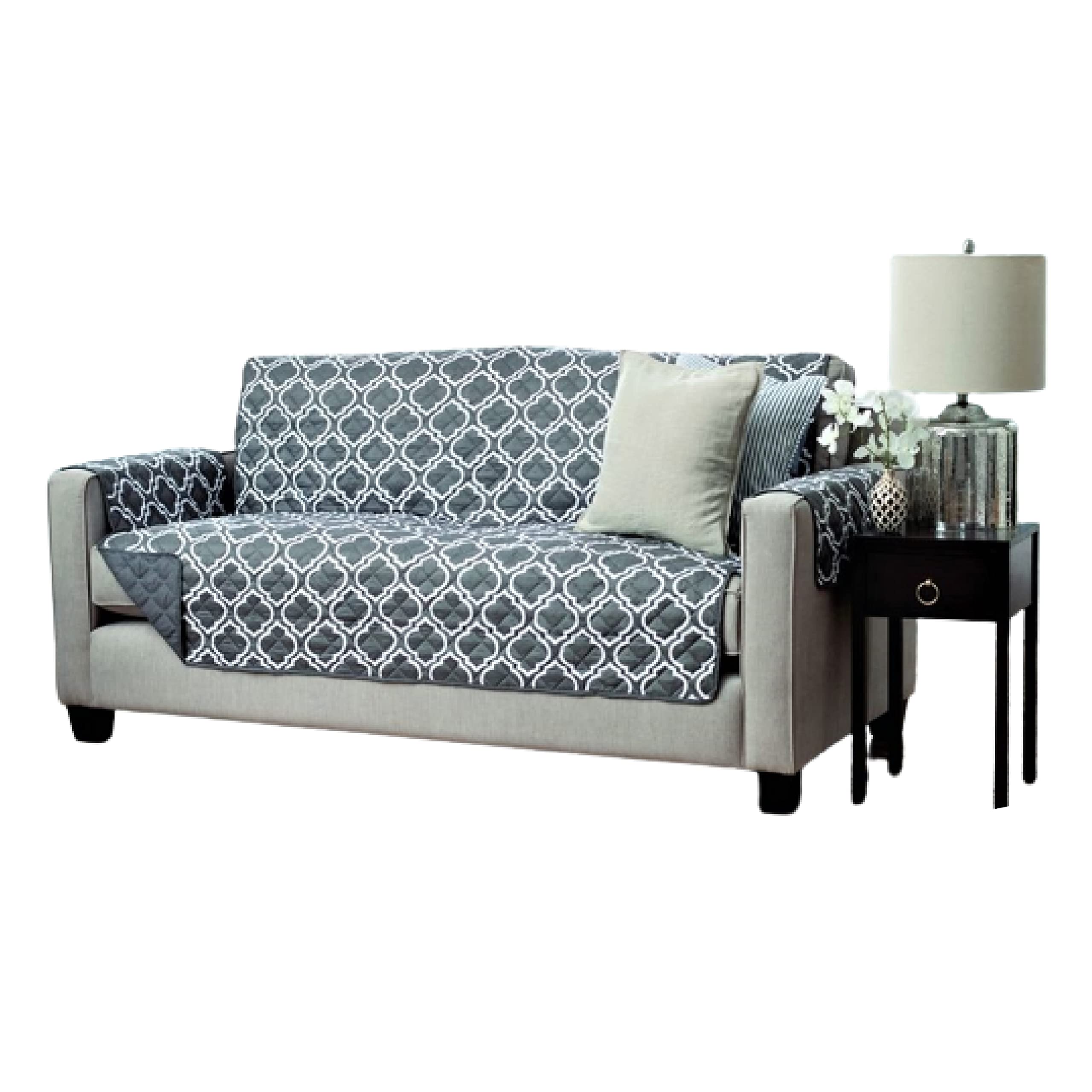 PIC Reversible Sofa Protector, Quilted Furniture Protector for Indoor ...