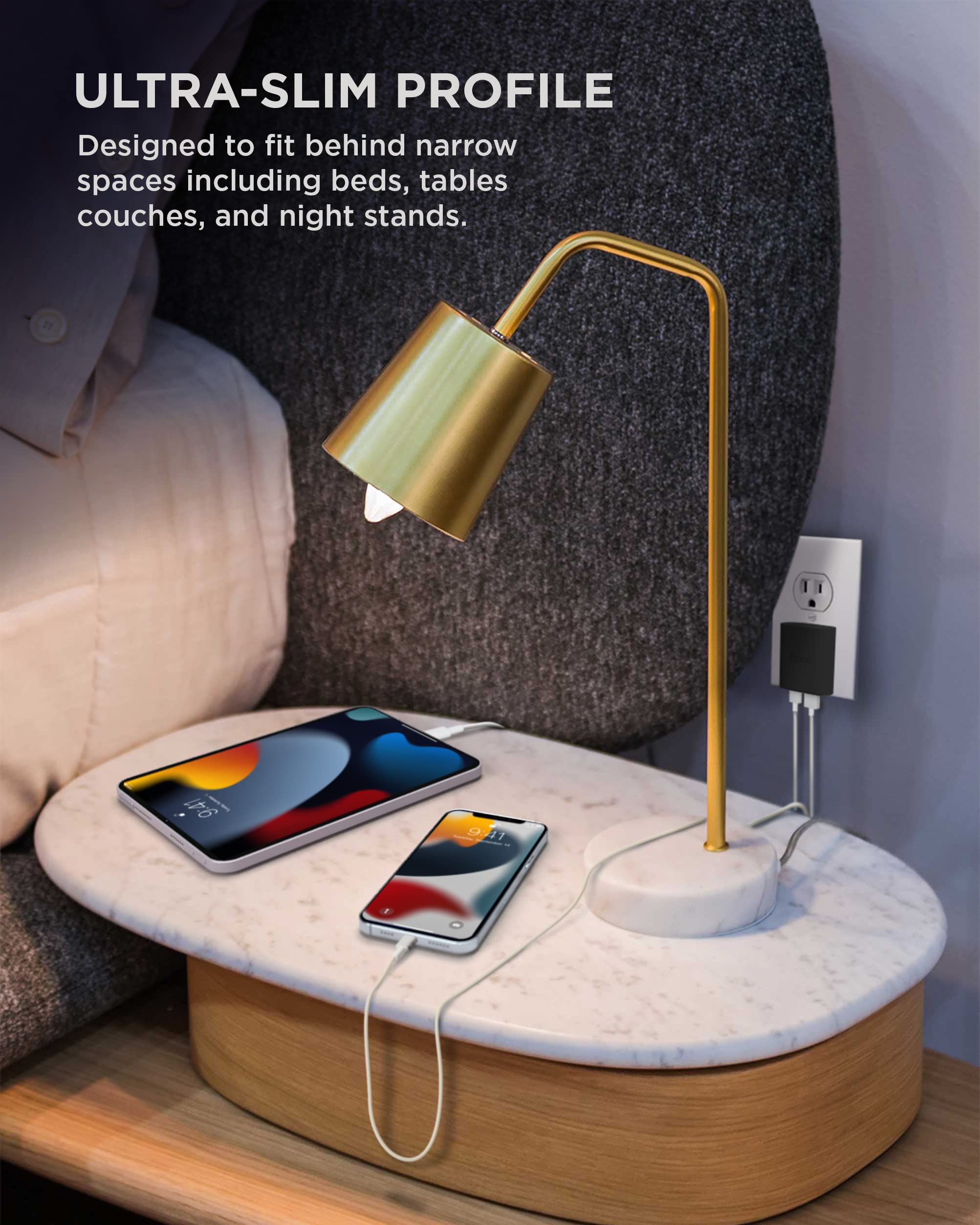 Snapklik.com : iHome USB C Charger: AC Pro 20W Multiport