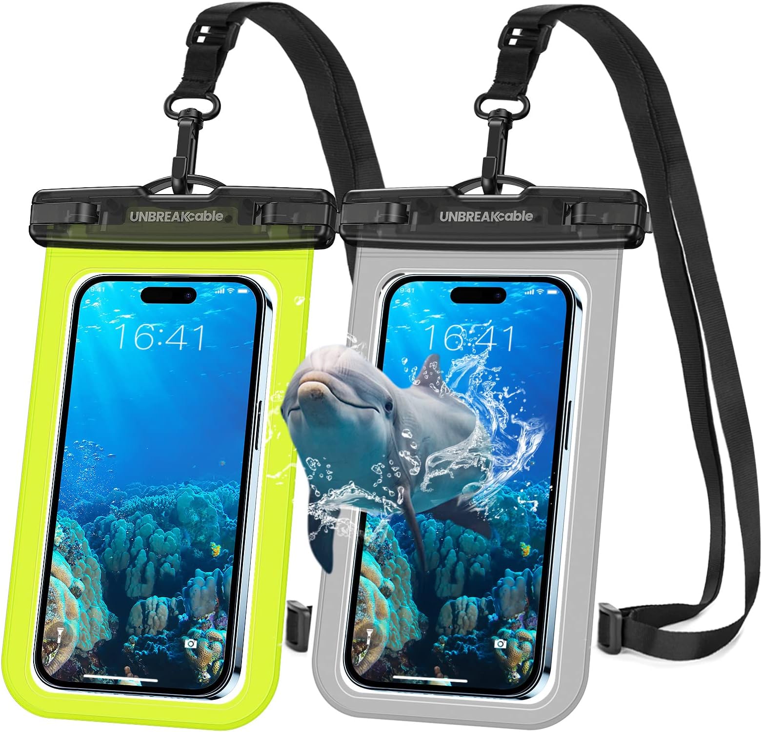 Amazon.com: Waterproof Phone Pouch,Universal Waterproof Phone Case for ...