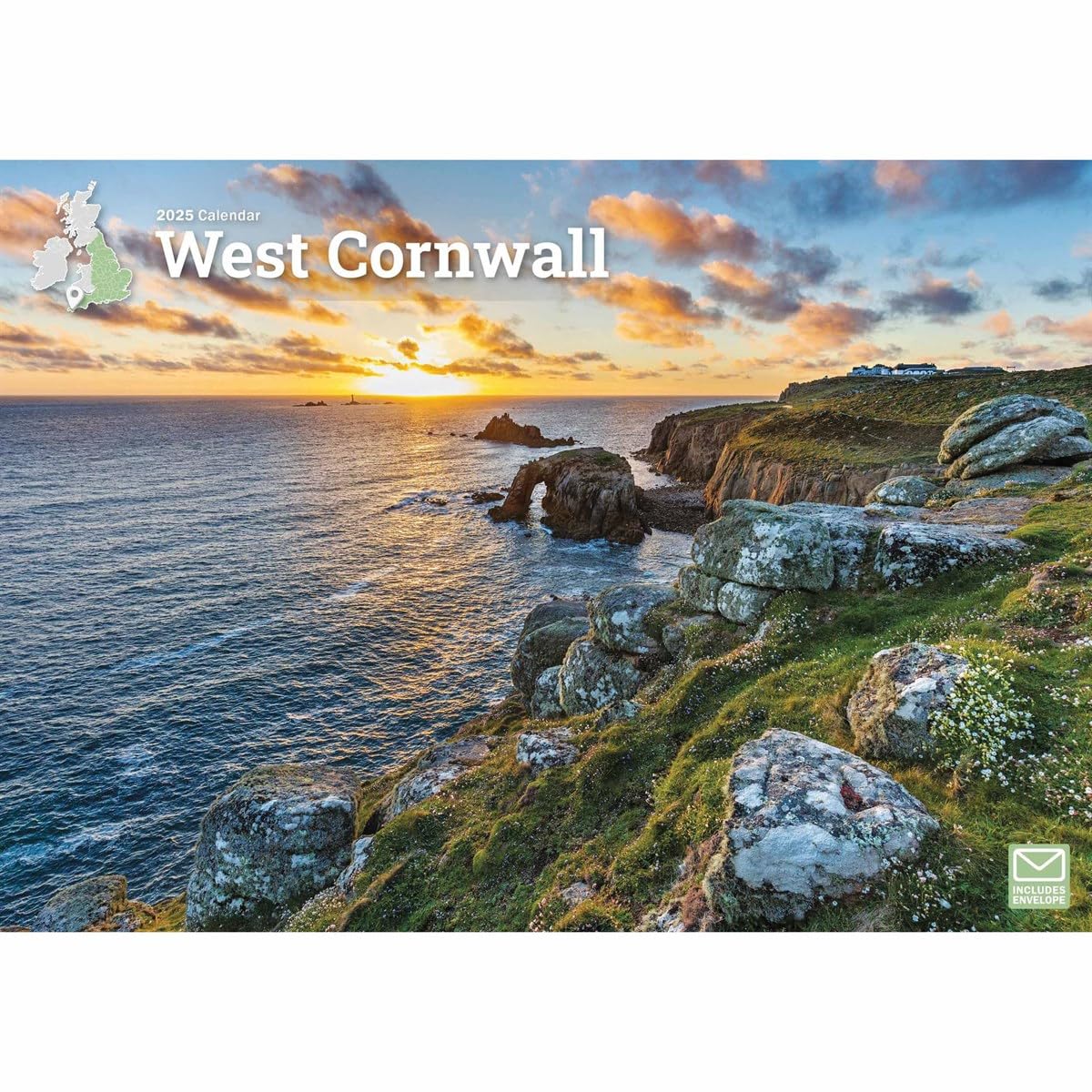 West Cornwall A4 Calendar 2025 (PFP) : Amazon.co.uk: Stationery ...