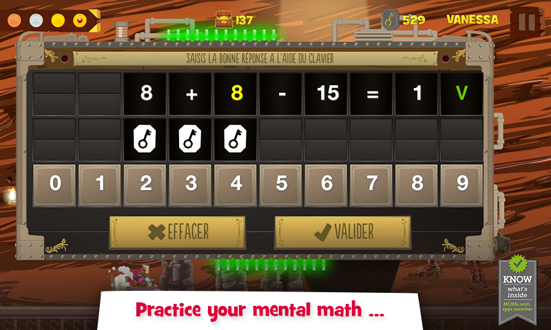 Math Mathews : Calcul mental - Application sur Amazon Appstore